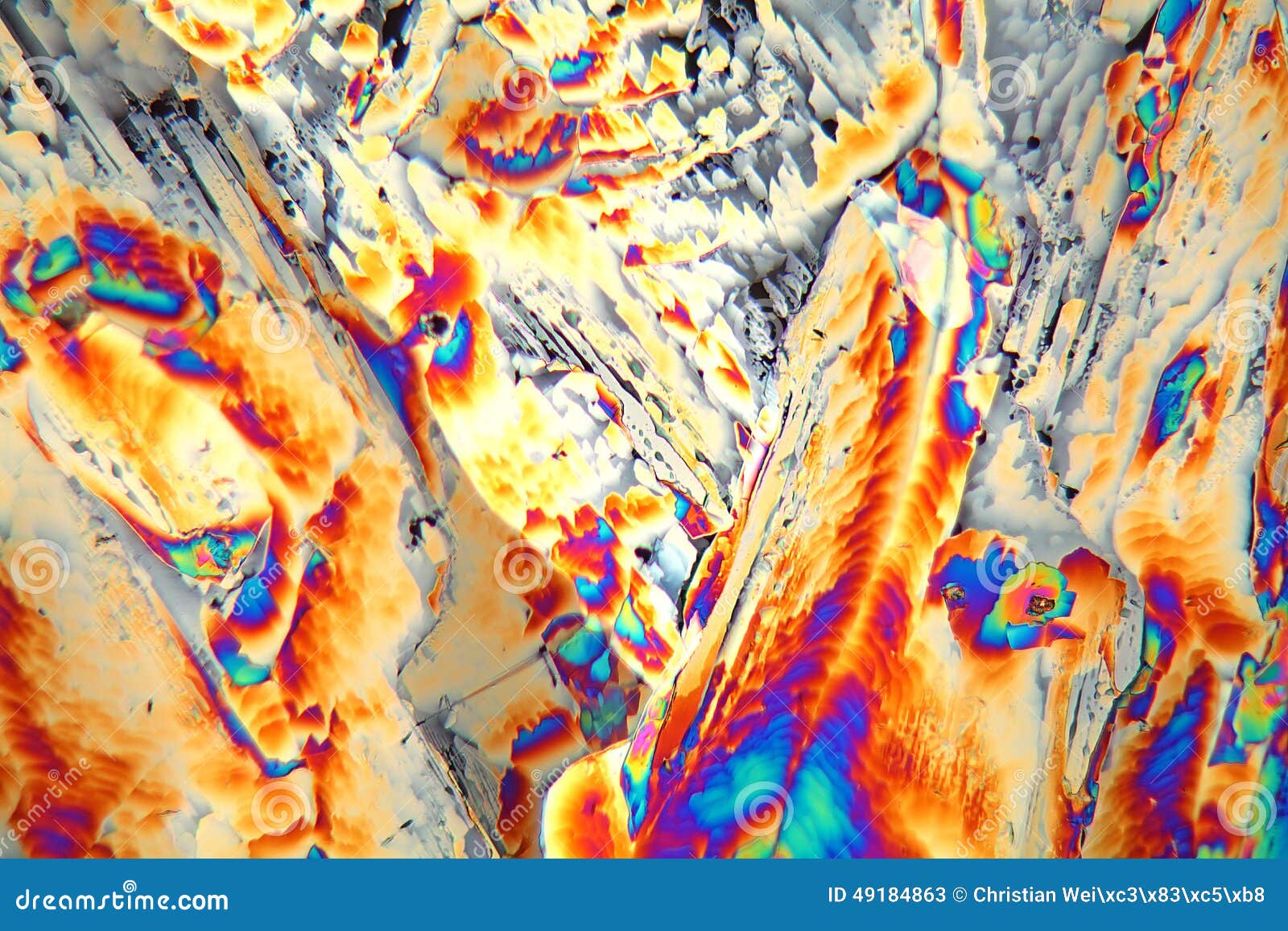 Potassium Sulfate Under The Microscope Stock Image | CartoonDealer.com ...
