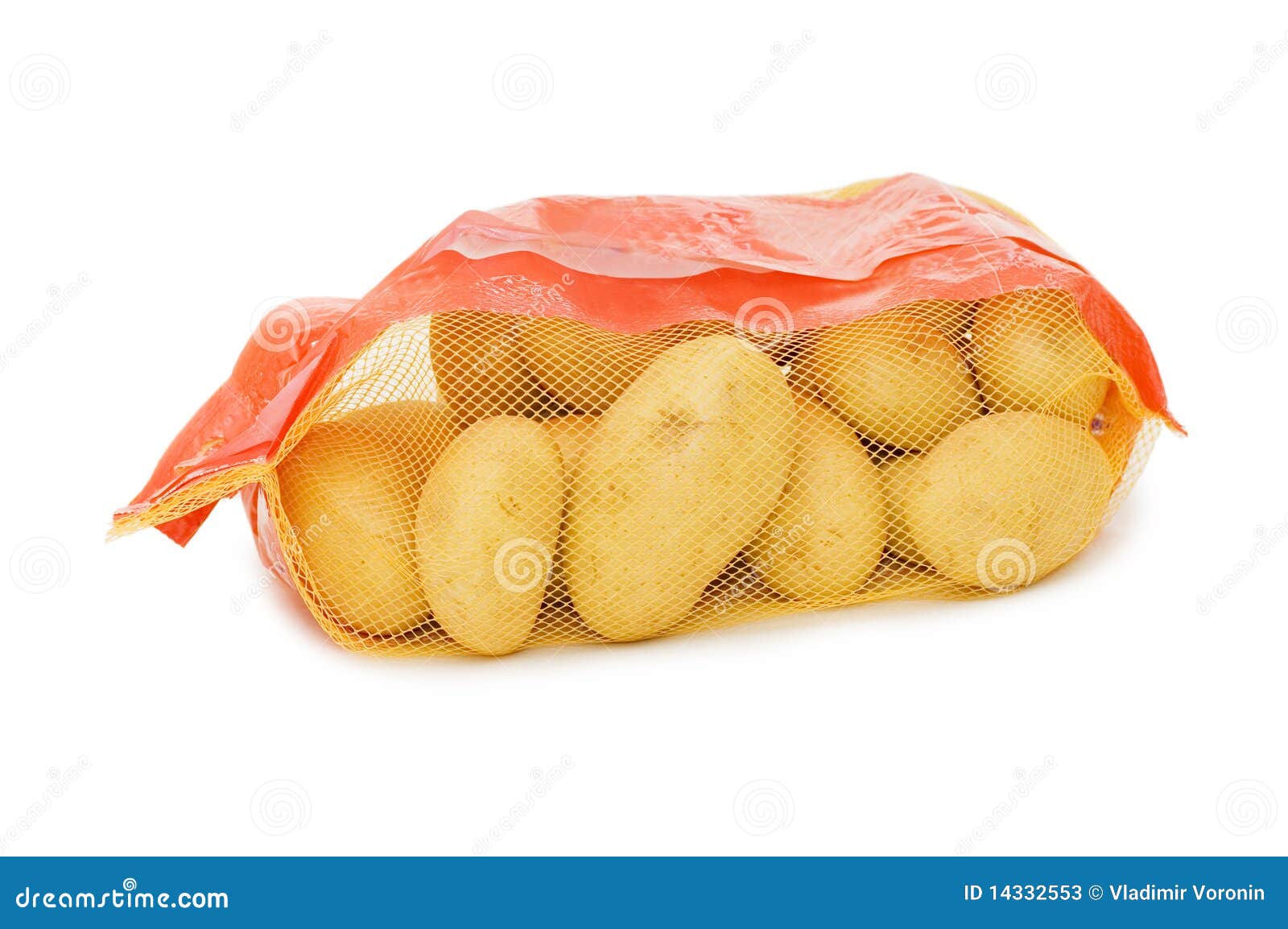 Potato in a bag stock image. Image of potato, agriculture - 14332553