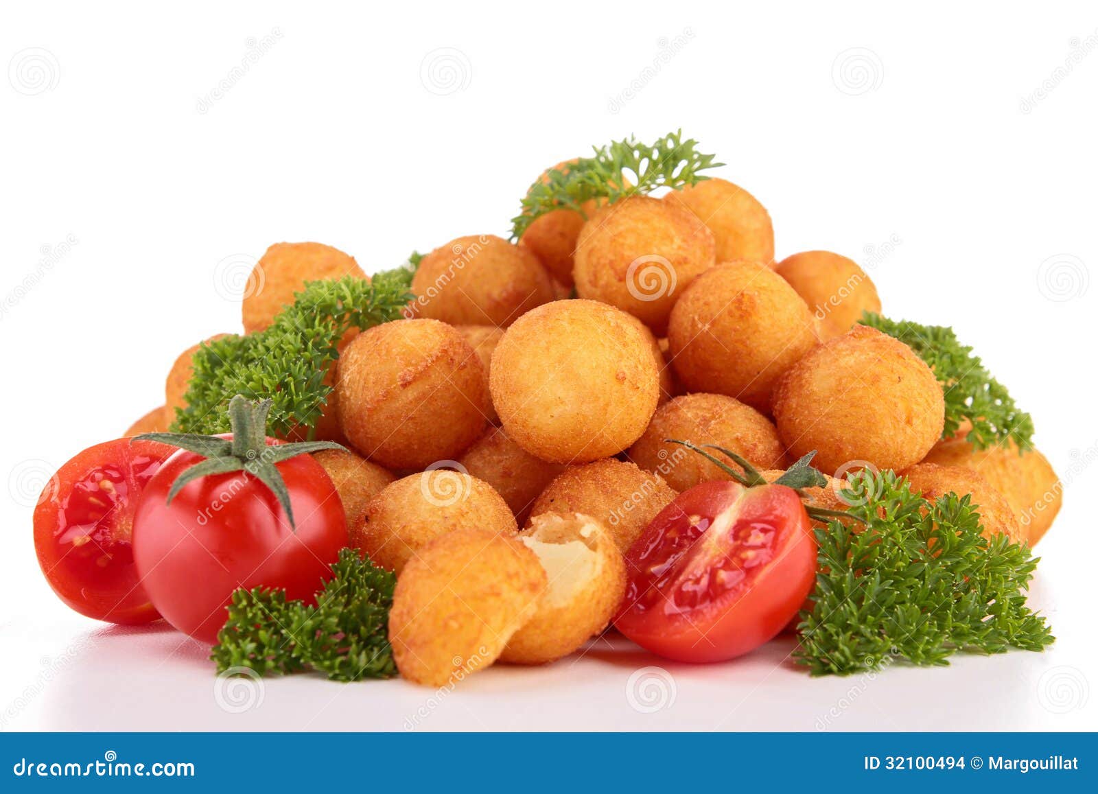 Potato ball stock photo. Image of nutrition, potato, deep - 32100494
