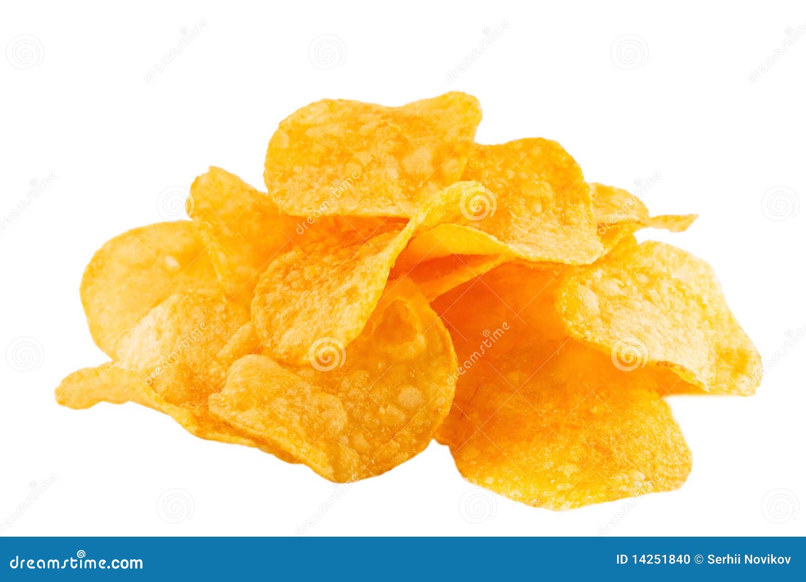 Potato Chip stock photo. Image of salt, salty, food, prepared - 14251840