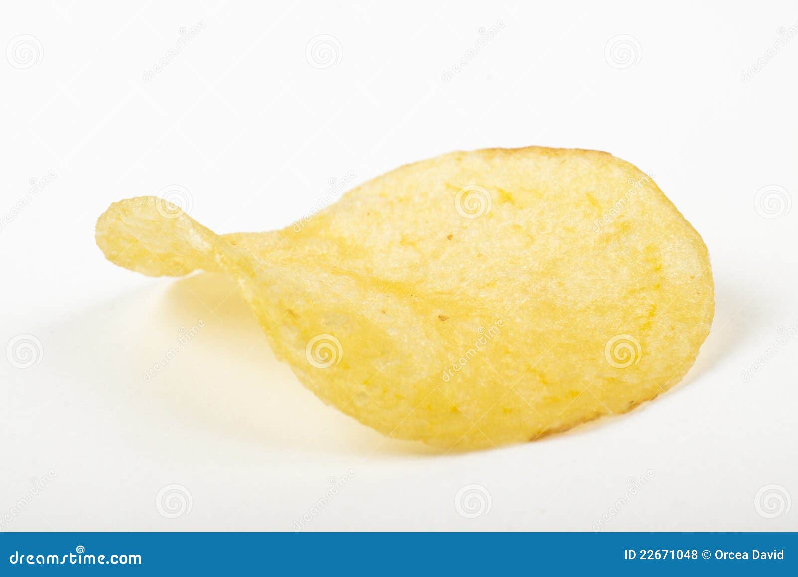 Potato chip stock photo. Image of detail, nutrition, junk - 22671048