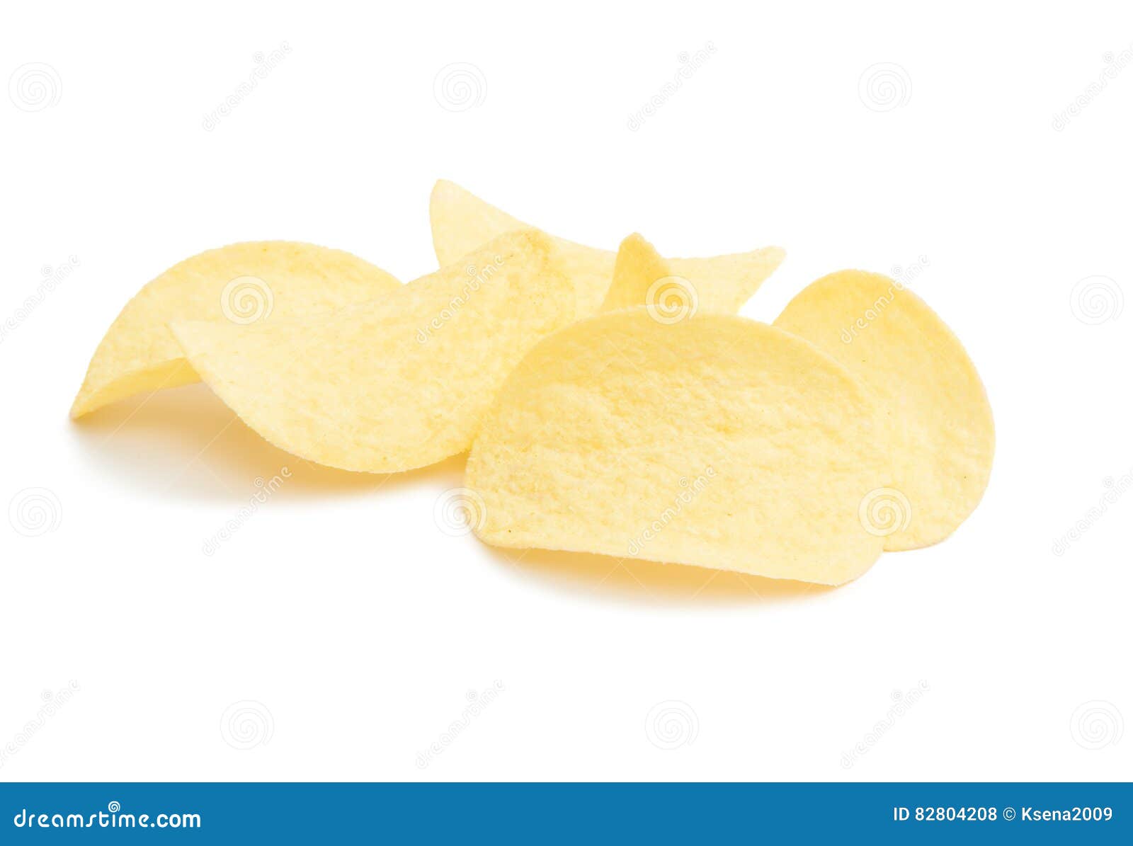 Potato Chip Isolated stock photo. Image of salt, wedges - 82804208