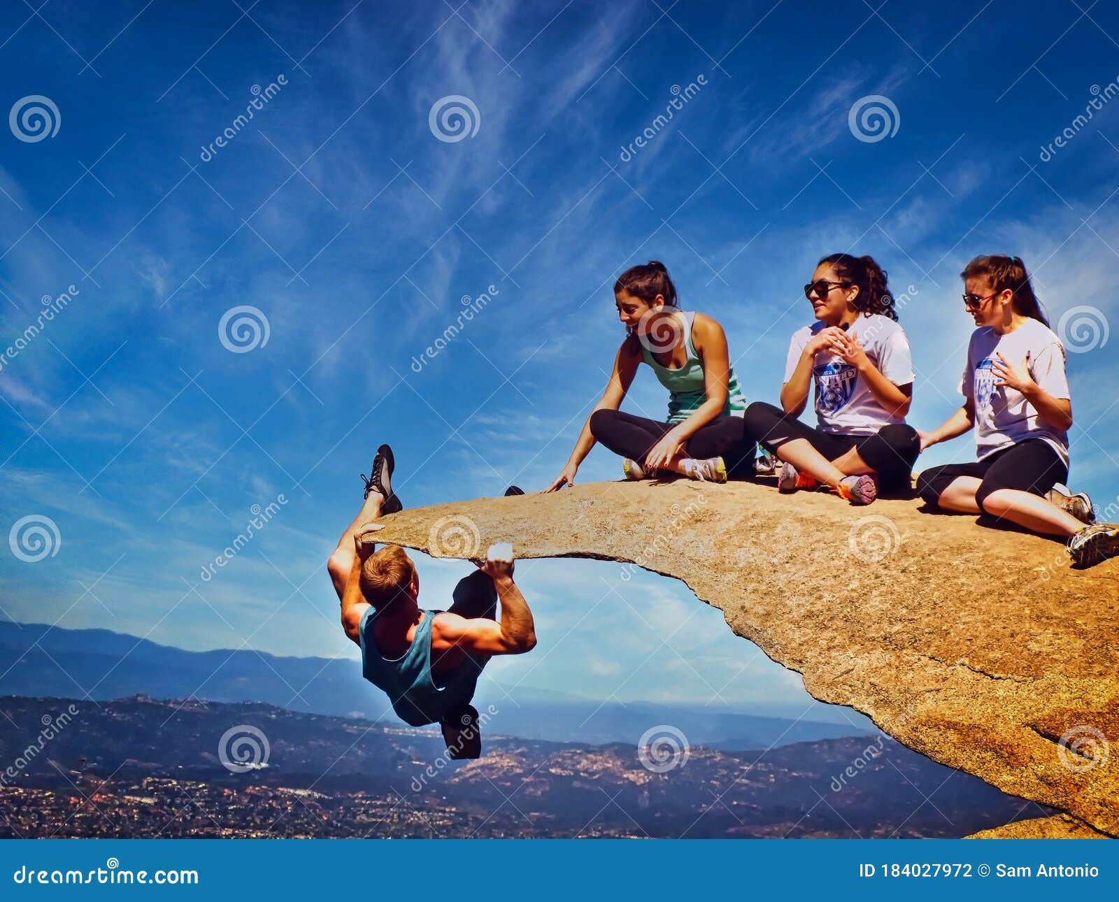 Hanging Out At Potato Chip Rock â€“ Mt. Woodson, Poway, California ...
