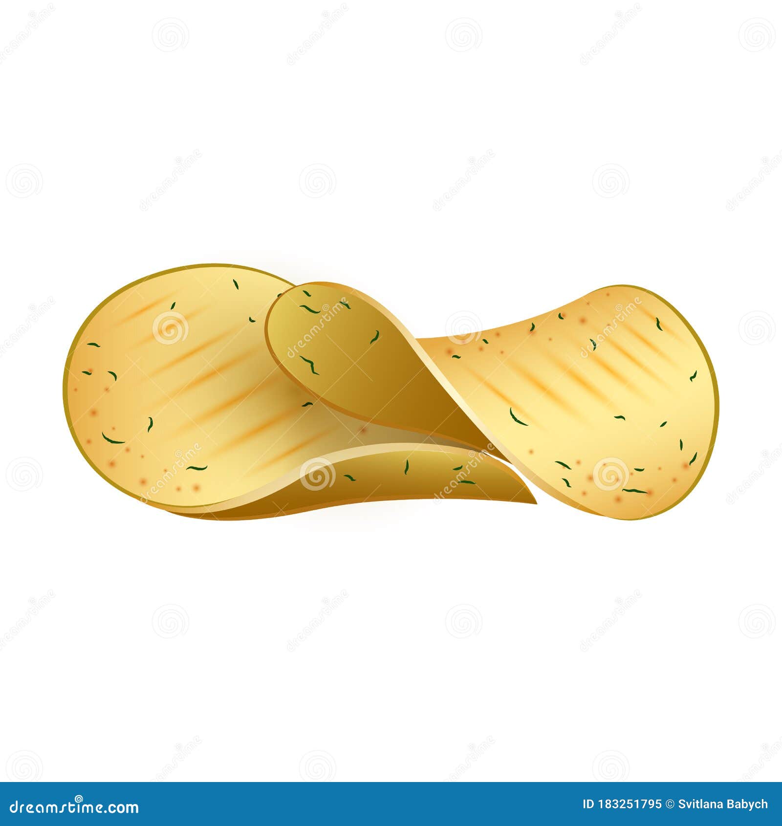 Realistic Potato Chip Stock Illustrations – 727 Realistic Potato Chip ...