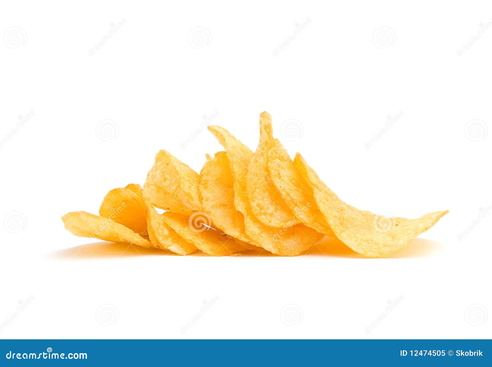 Potato chips stock image. Image of snack, food, crispy - 12474505