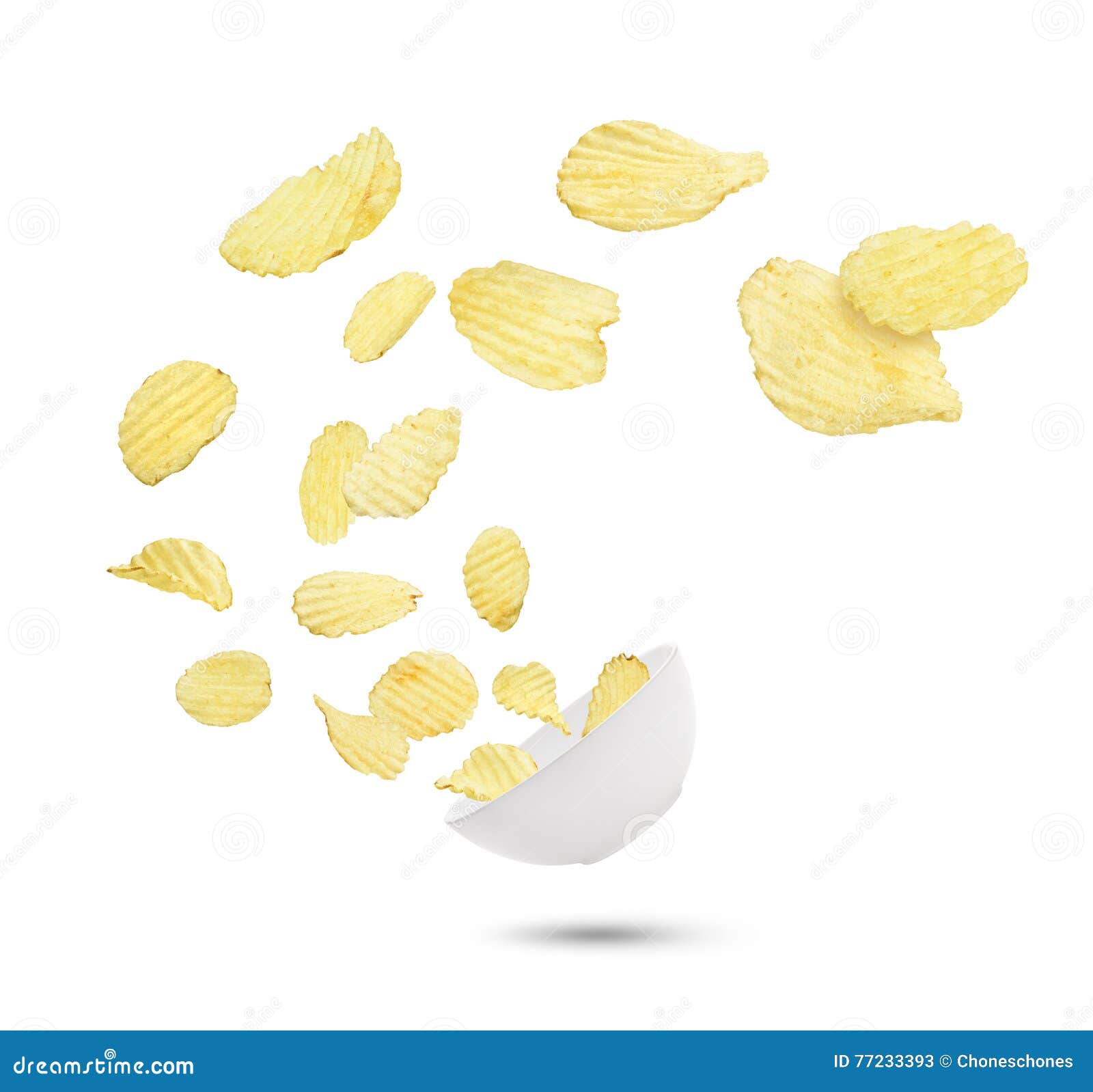 Potato chips stock image. Image of chips, fall, empty - 77233393