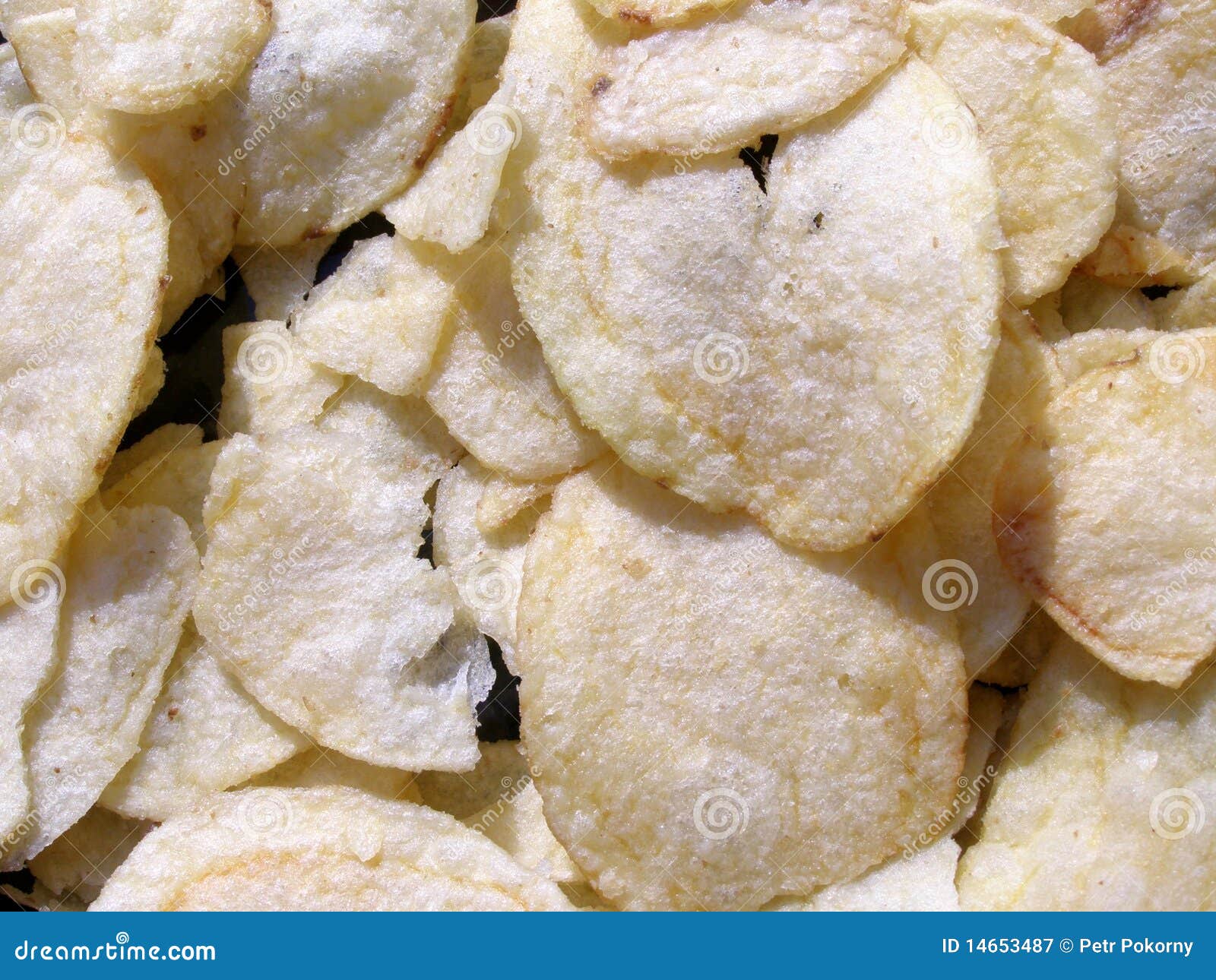 Potato chips background stock image. Image of natural - 14653487