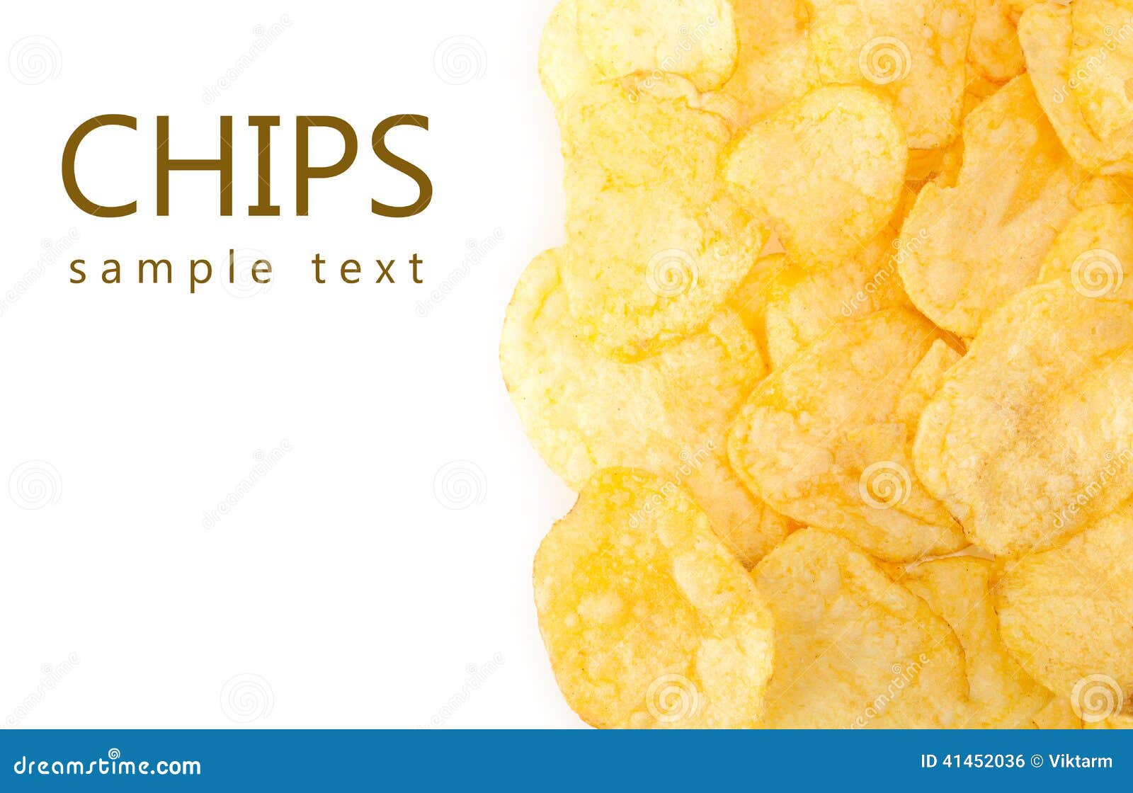 Potato chips stock photo. Image of tasty, chip, salted - 41452036
