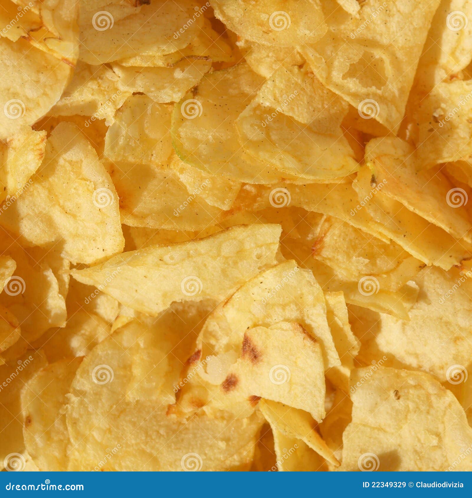Potato chips crisps stock image. Image of appetizer, detail - 22349329