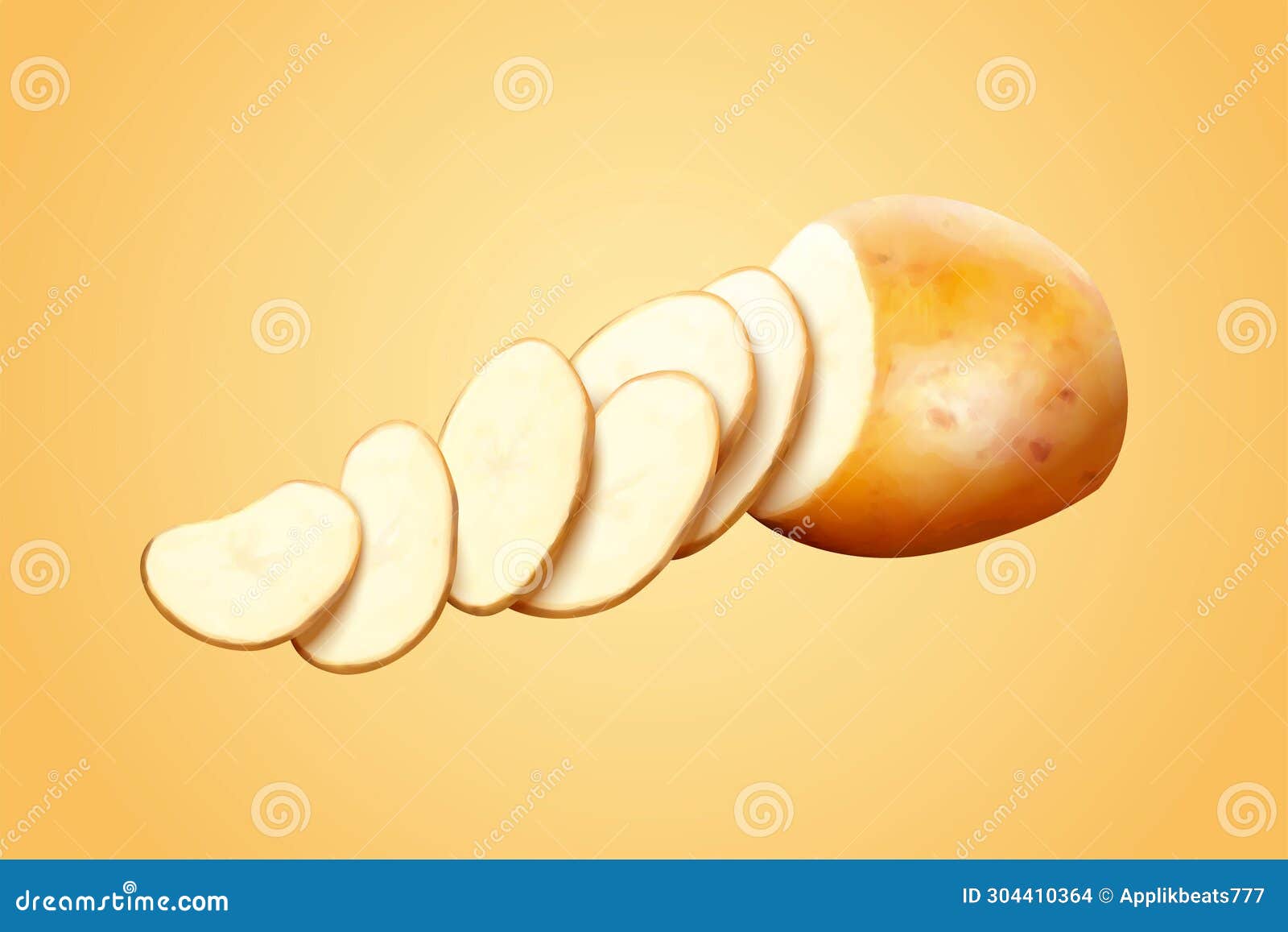 Potato Chips Design Element Stock Vector - Illustration of movement ...
