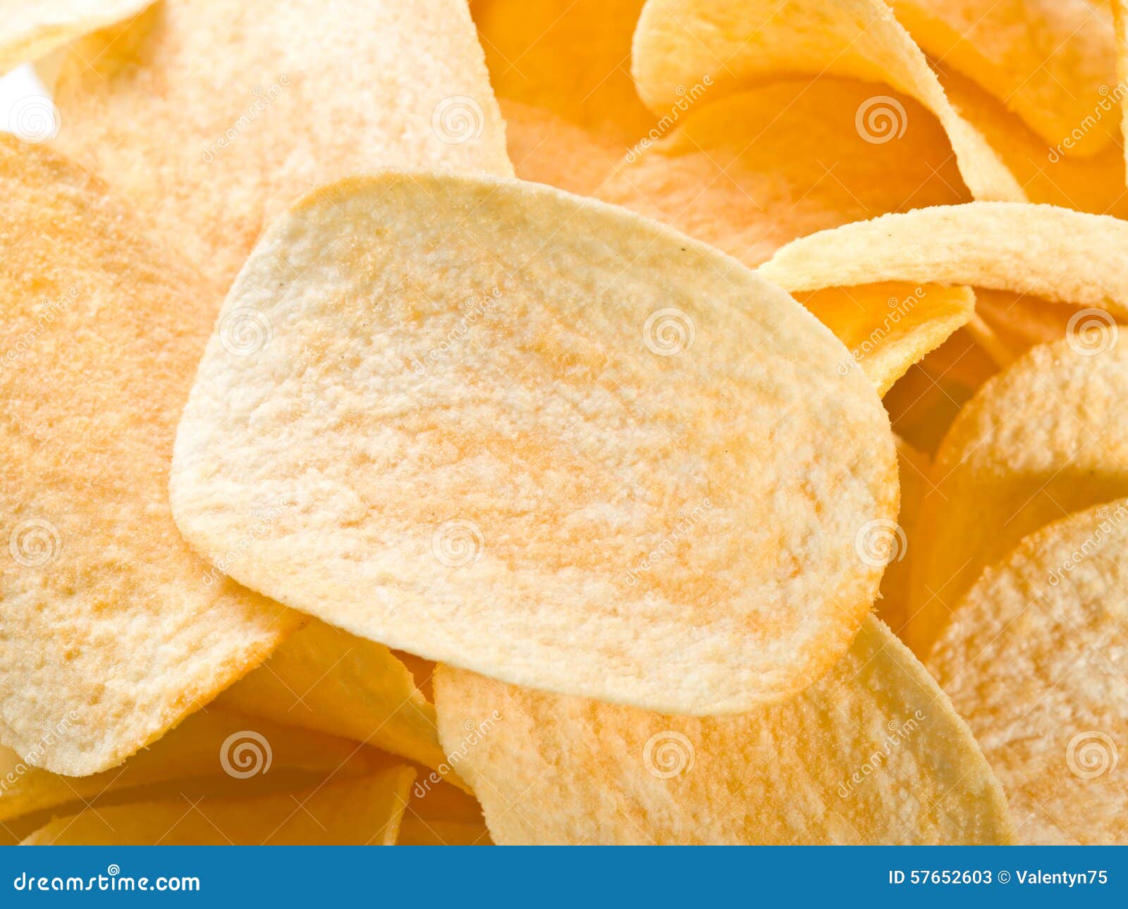 Potato chips. stock image. Image of lunch, dinner, prepared - 57652603