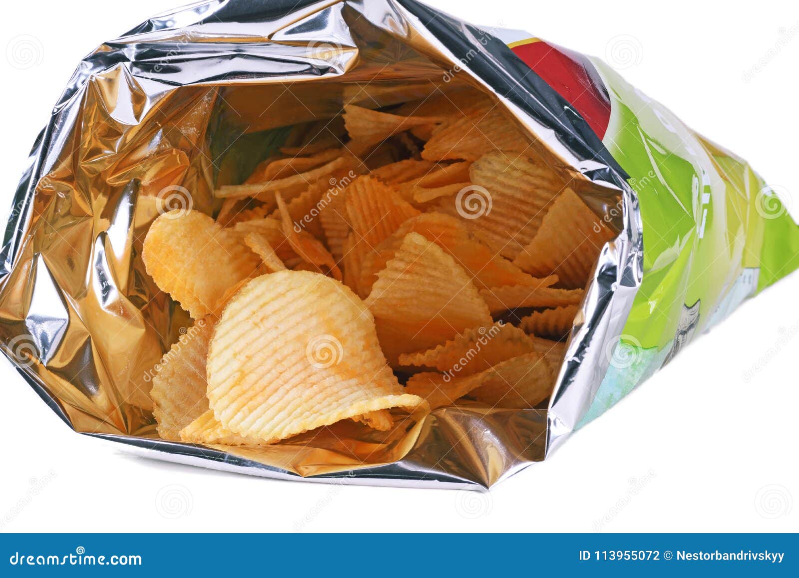 Open Bag Of Chips