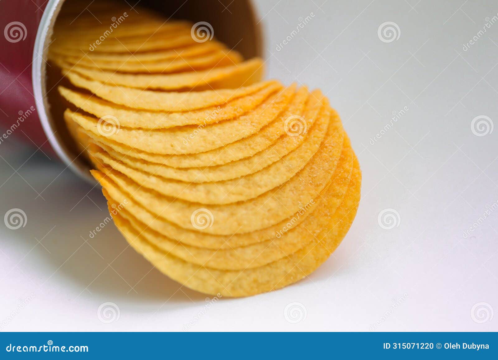 Potato chips in a package stock photo. Image of junk - 315071220