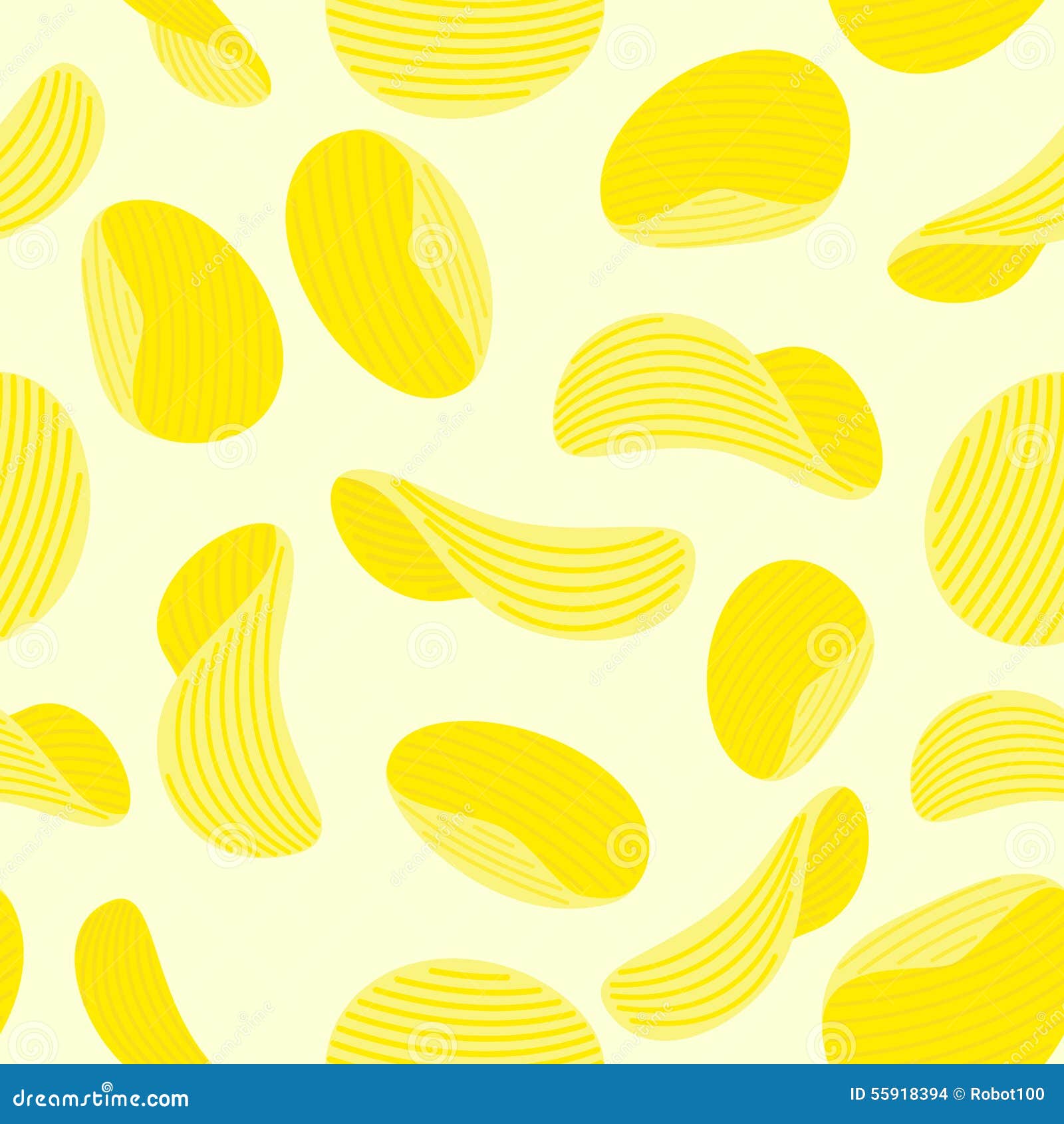 Fluted Potato Chips Levitate On A White Background Royalty-Free Stock ...