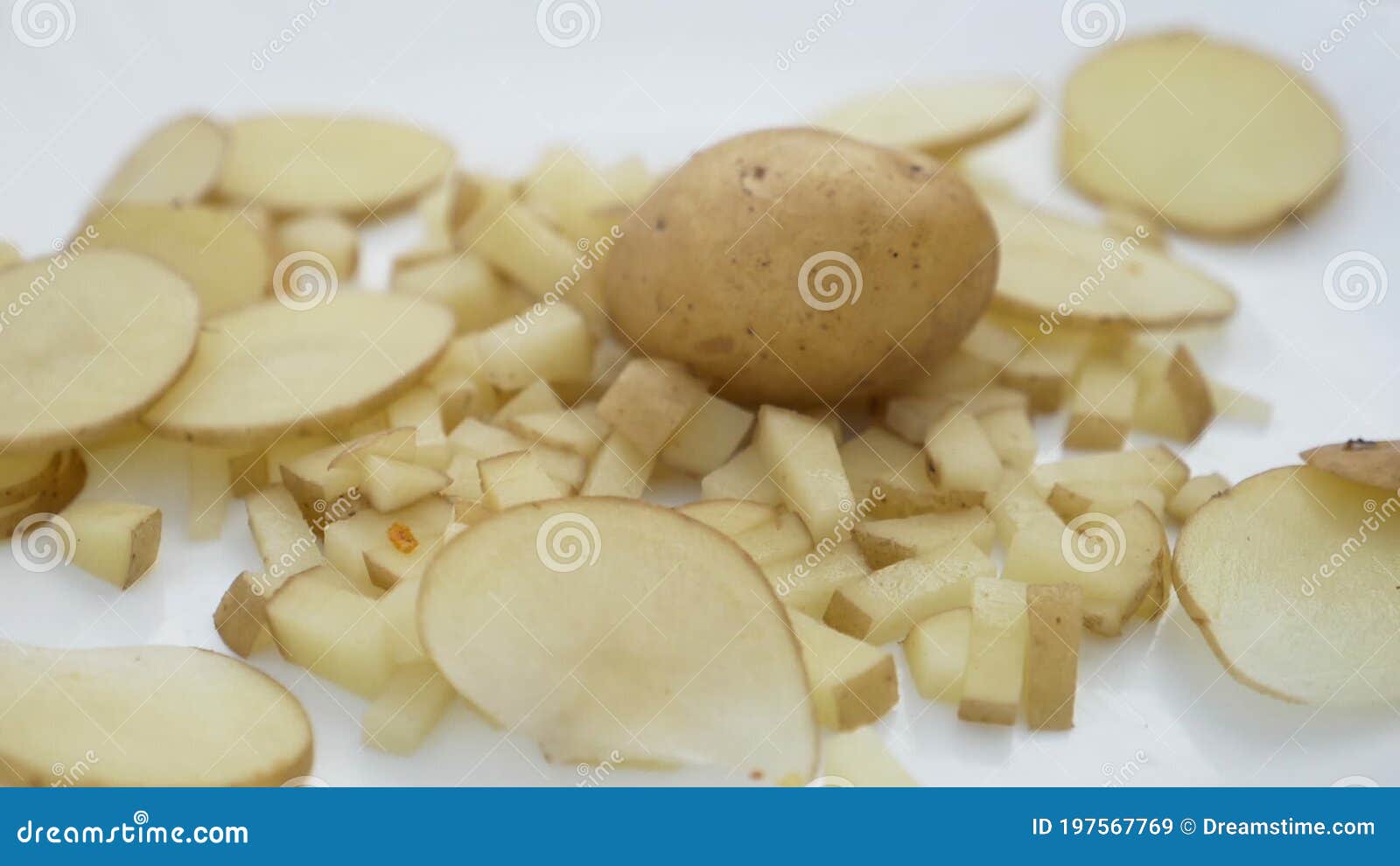 Potato chips in spinning stock video. Video of grocery - 197567769