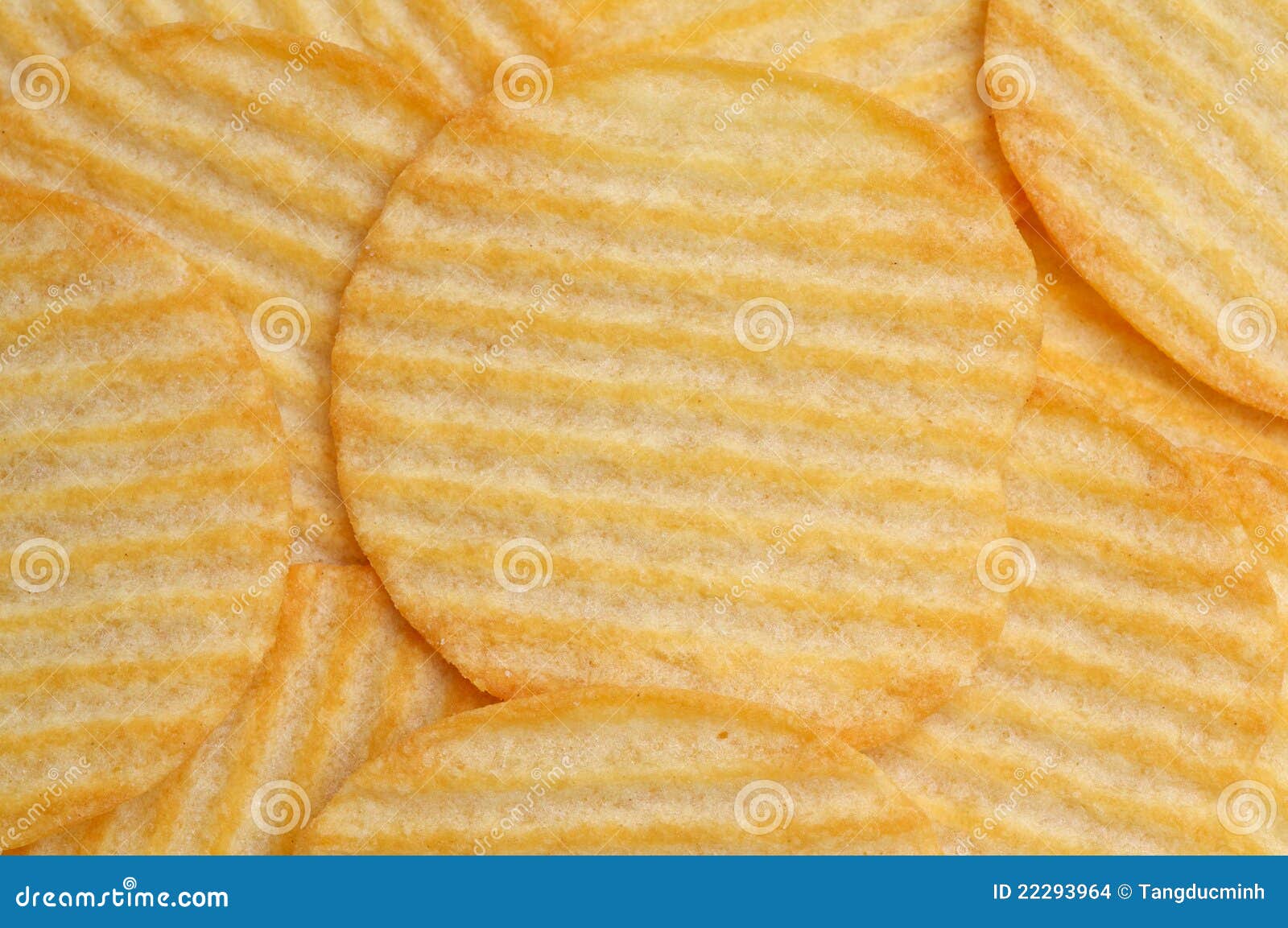 Potato chips texture stock photo. Image of rippled, chips - 22293964