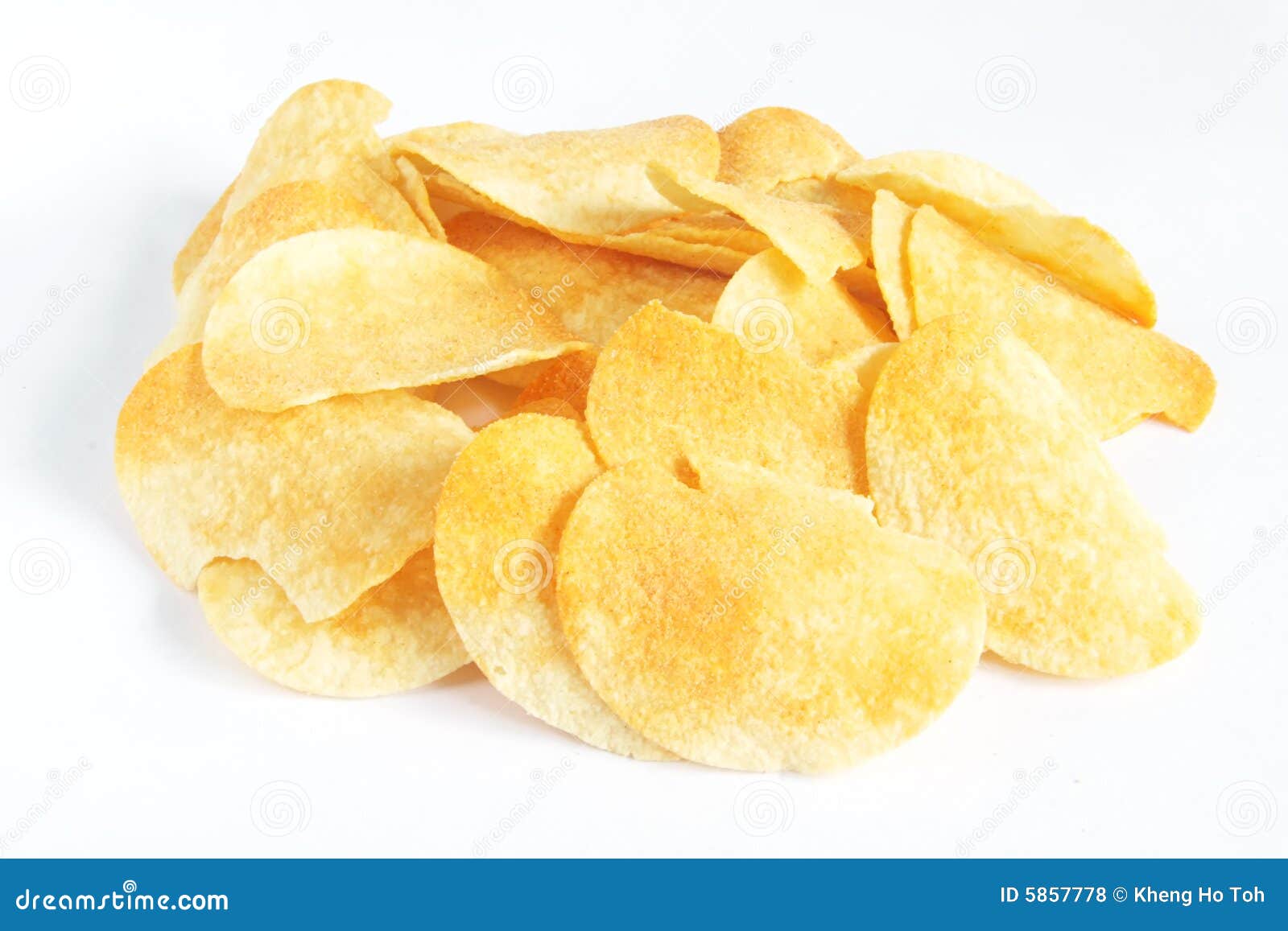 Potato Crisps stock photo. Image of junk, salted, flavoring - 5857778