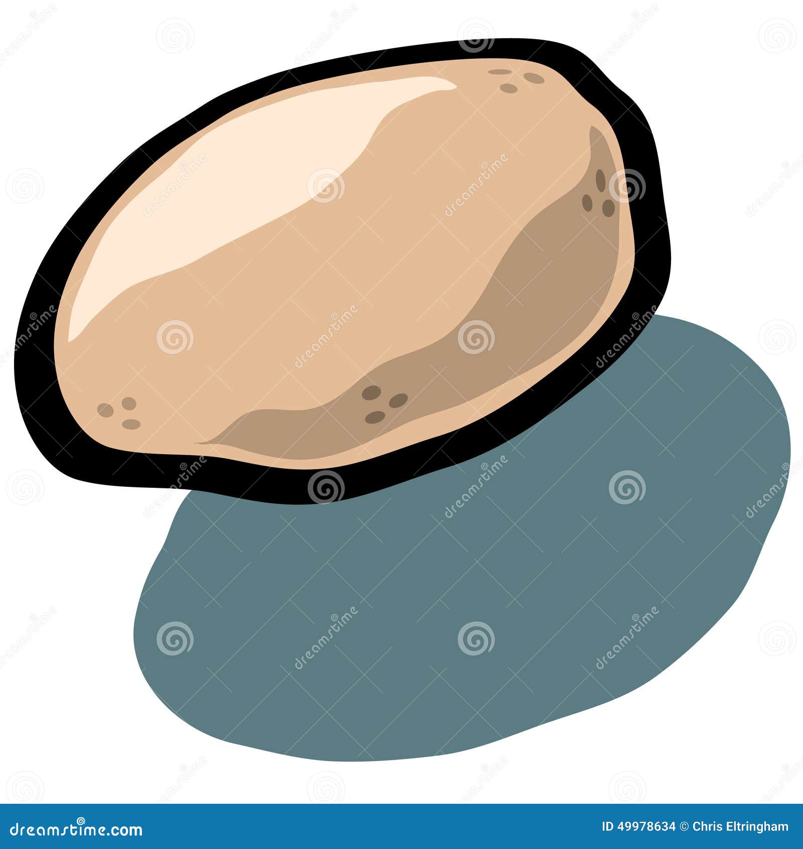 Potato stock vector. Illustration of background, food - 49978634
