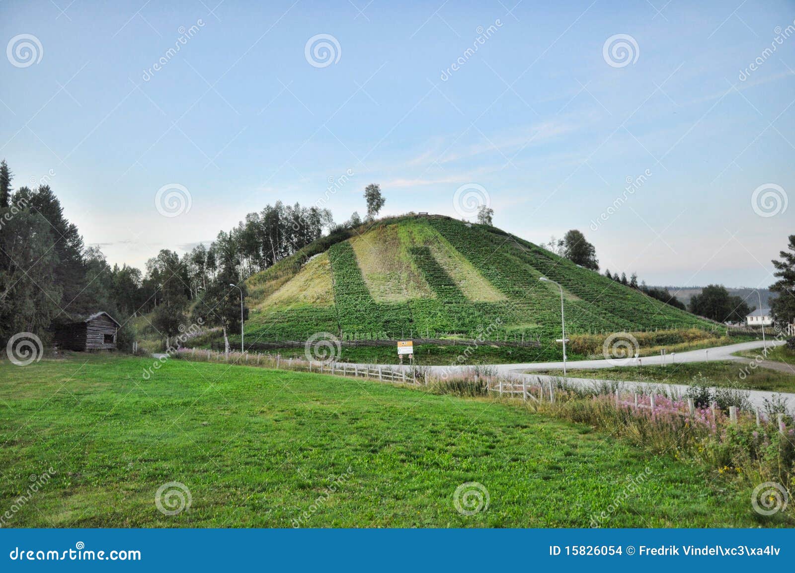 Potato hill stock photo. Image of village, potato, mountains - 15826054