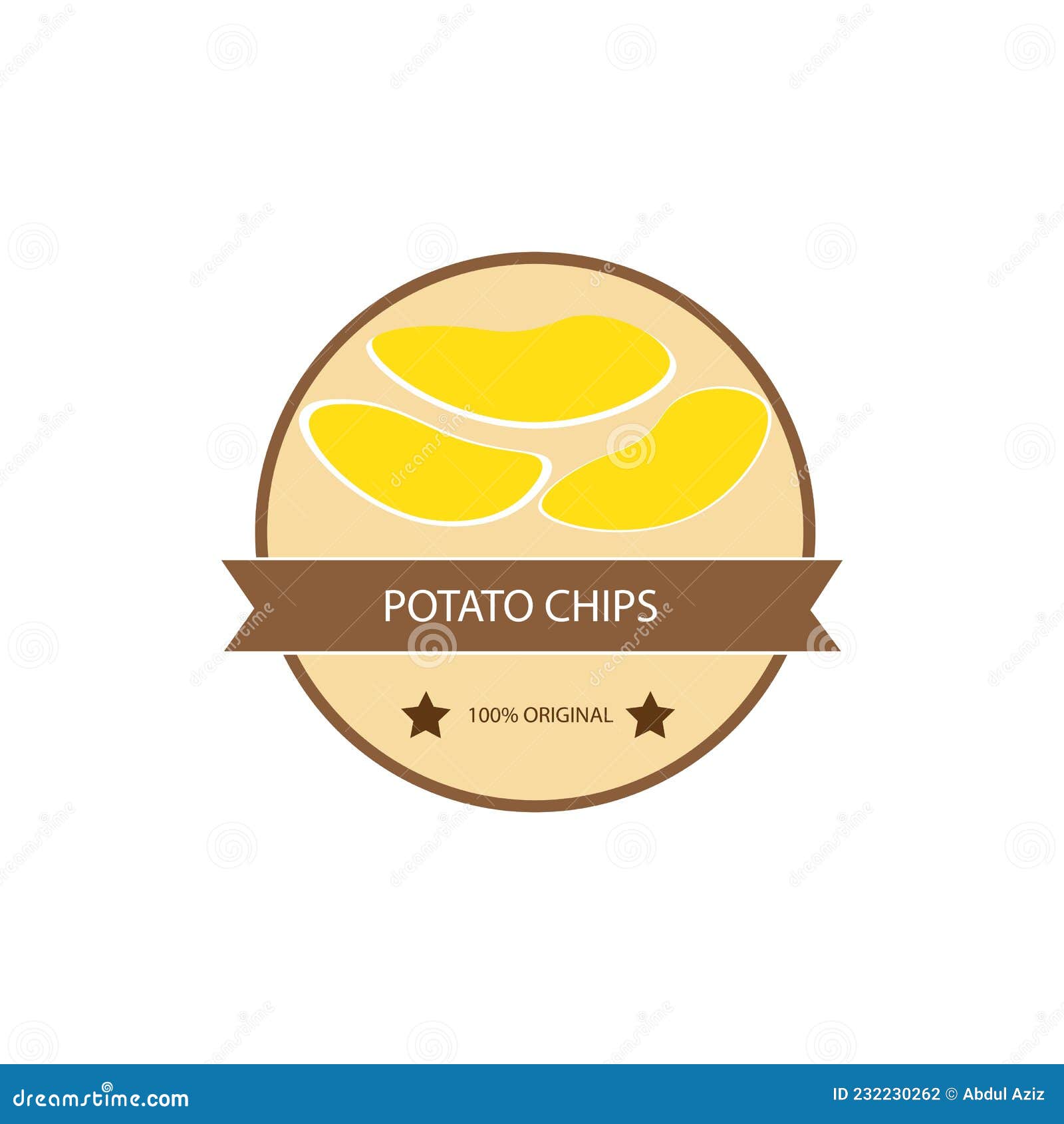Potato icon logo vector stock vector. Illustration of icon - 232230262