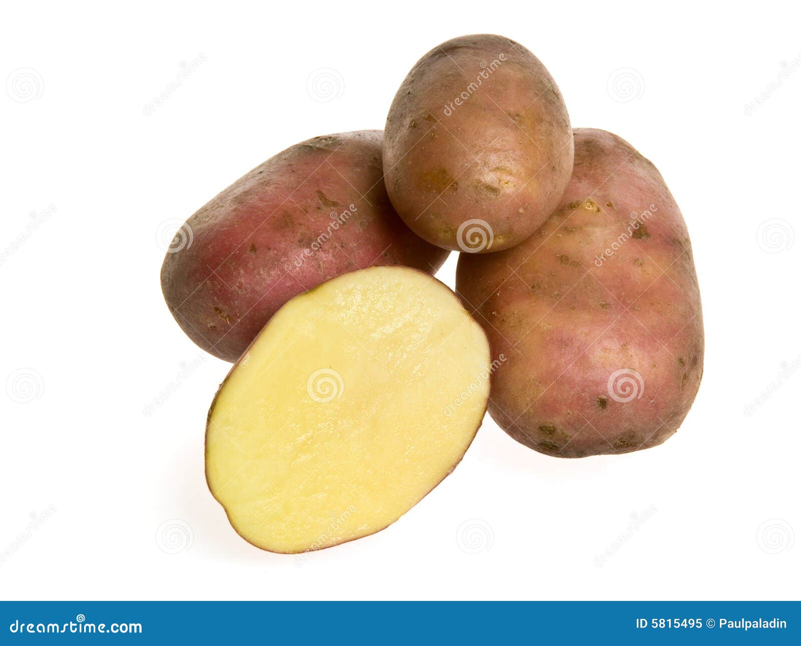 Potato isolated stock image. Image of carbohydrate, healthy - 5815495