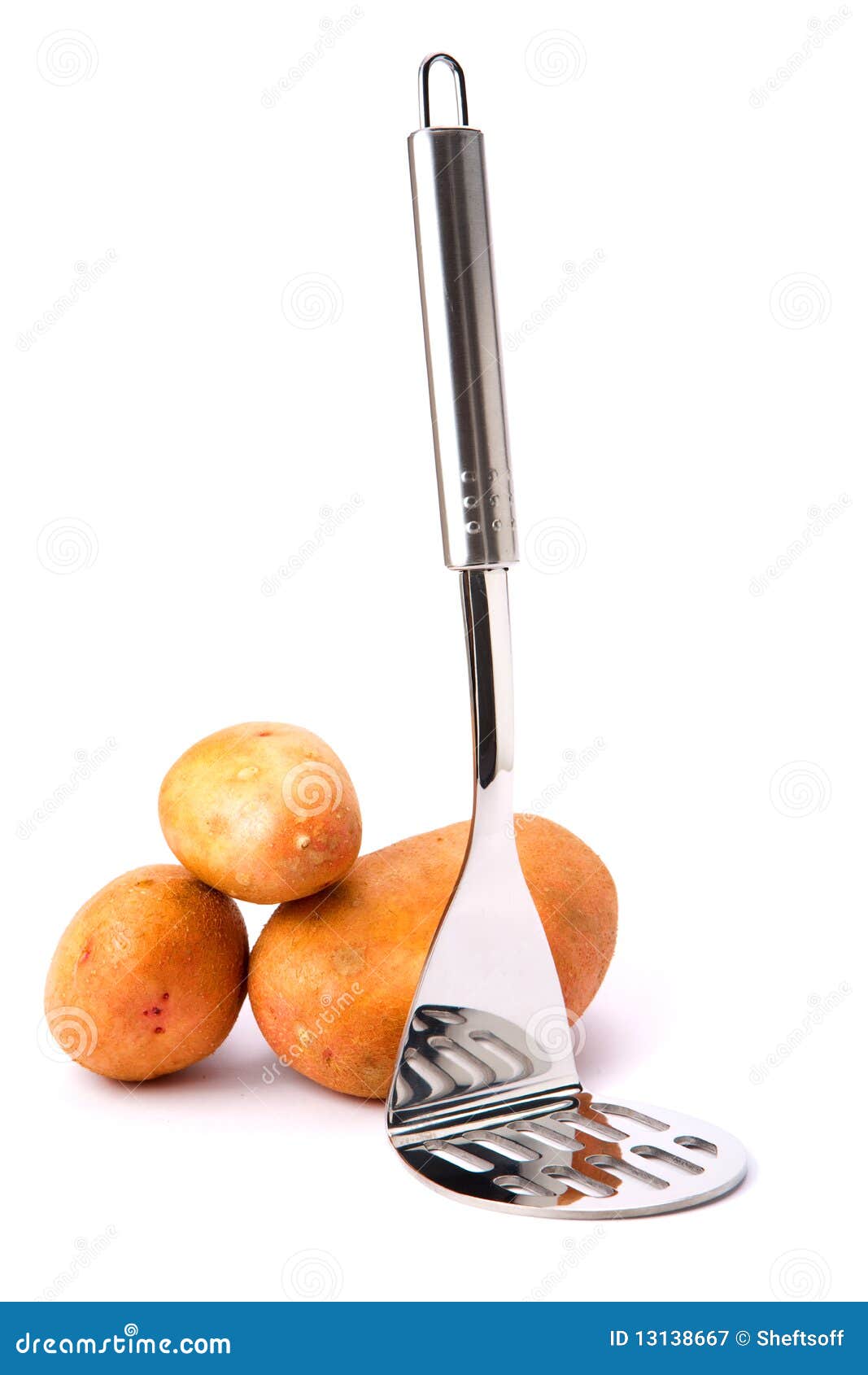 Potato and kitchen device stock image. Image of nutrient - 13138667