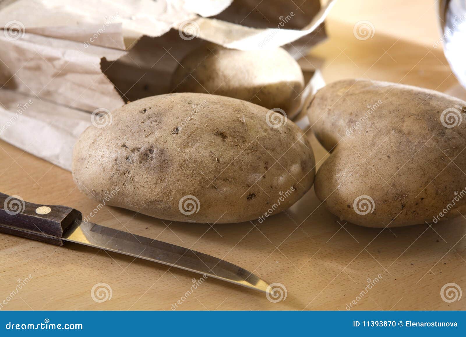 Potato and knife stock photo. Image of peel, knife, taste - 11393870