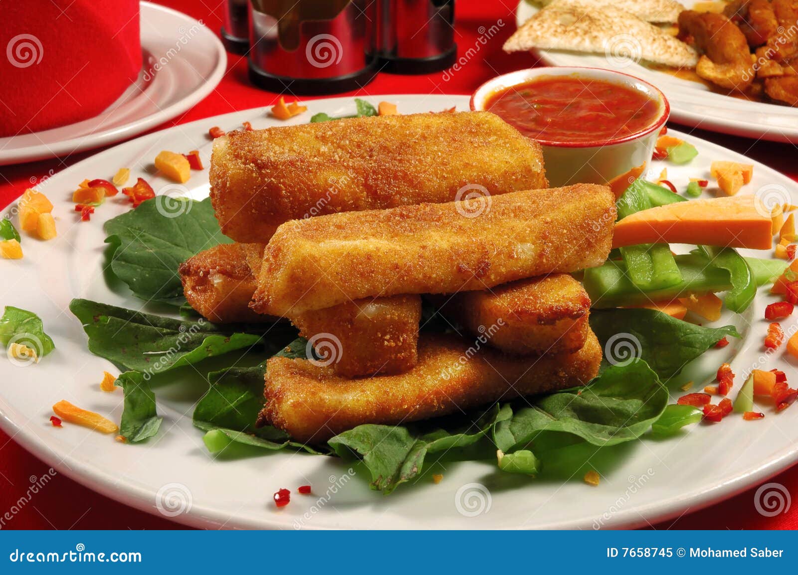 Potato kroket stock image. Image of appetizer, hungry - 7658745