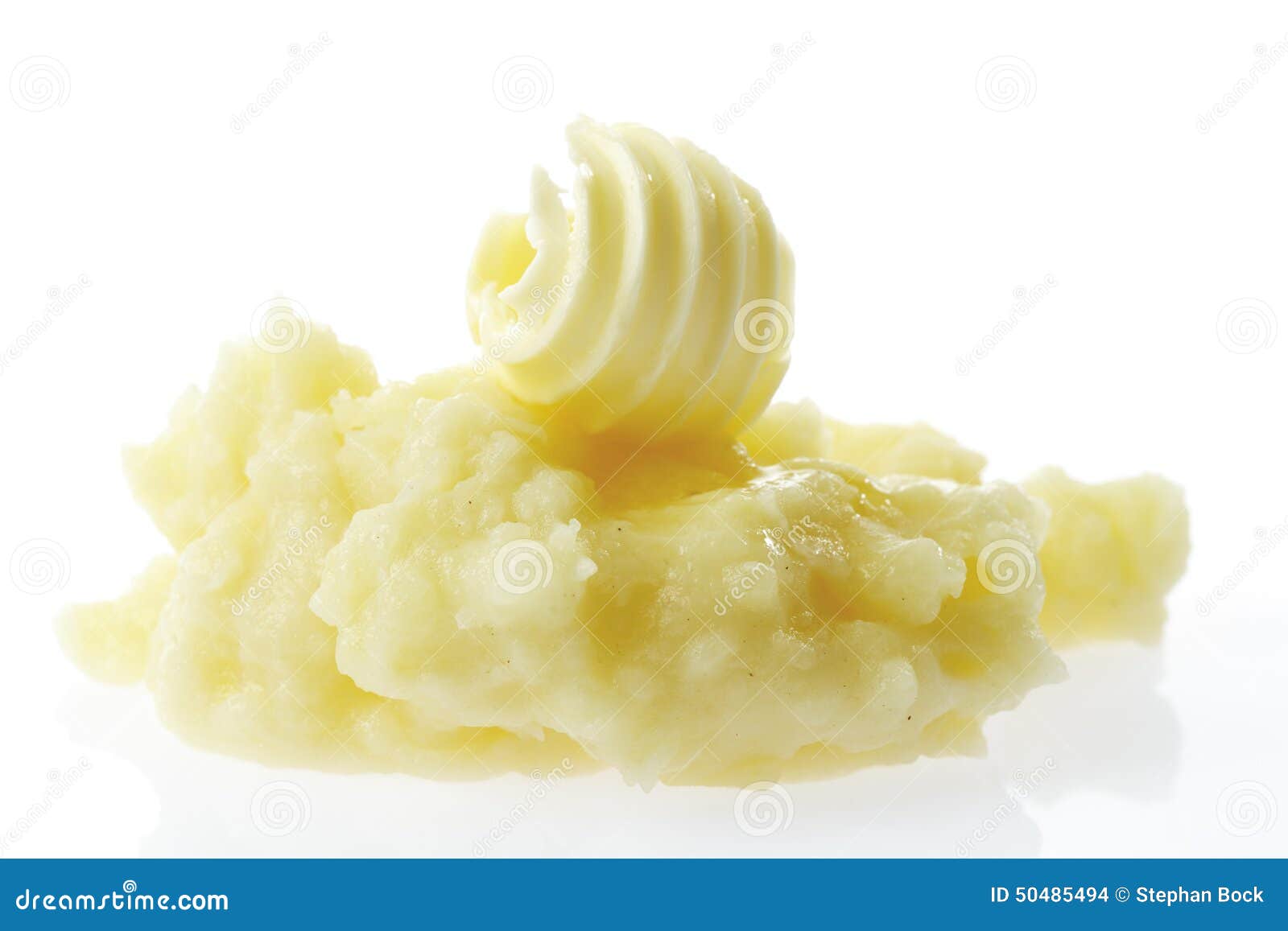 Potato mash with butter stock photo. Image of rustic - 50485494