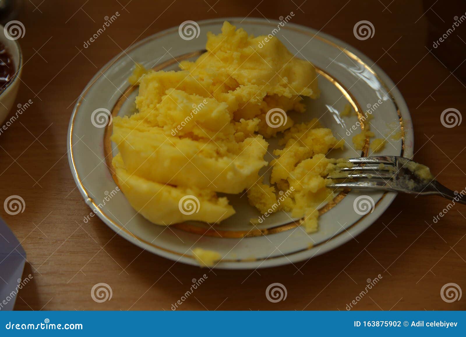 Potato Puree, Mashed Potato . Fresh Homemade Creamy Mashed Potato in ...