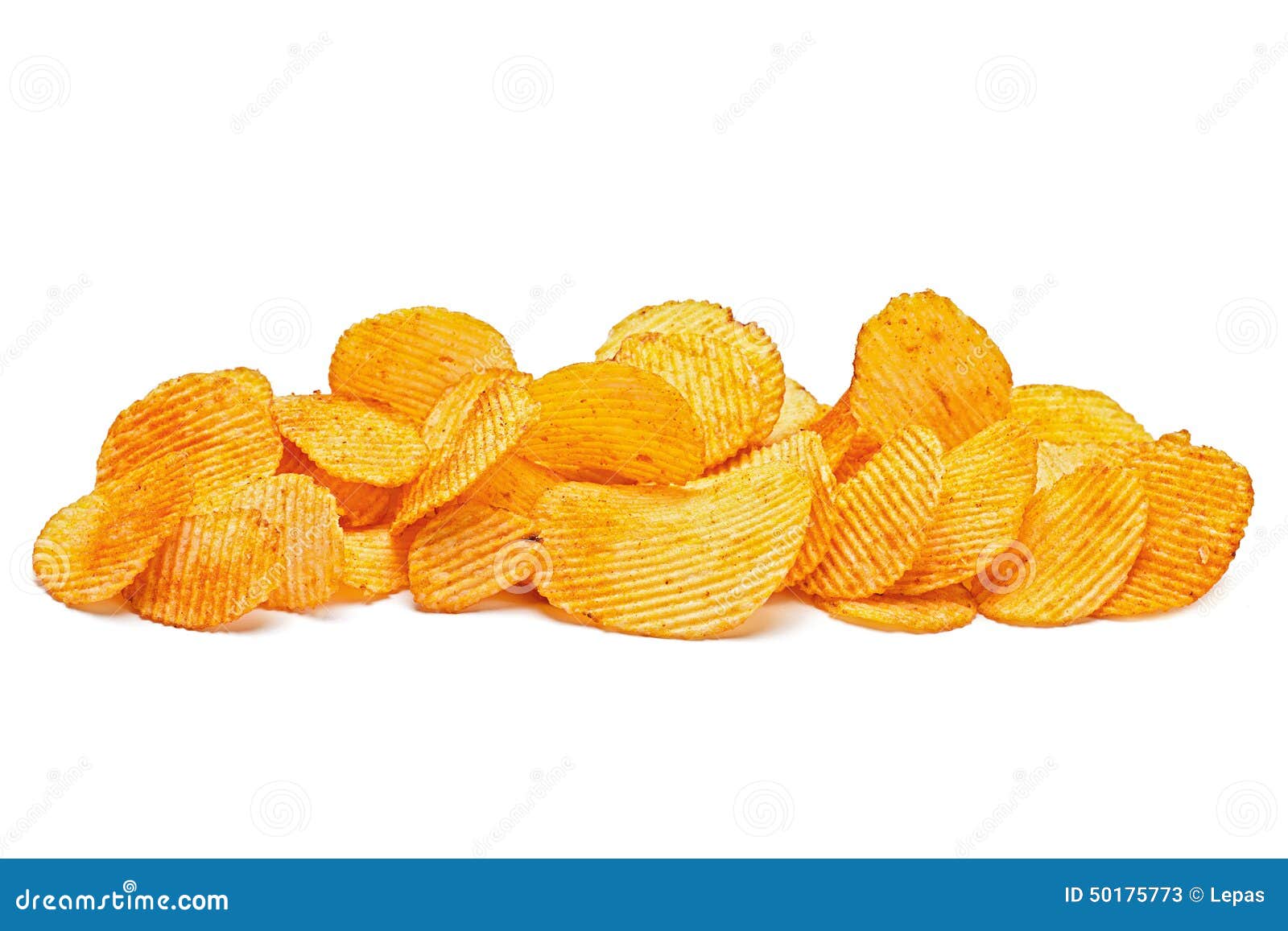 Potato ripple chips stock image. Image of food, gourmet - 50175773