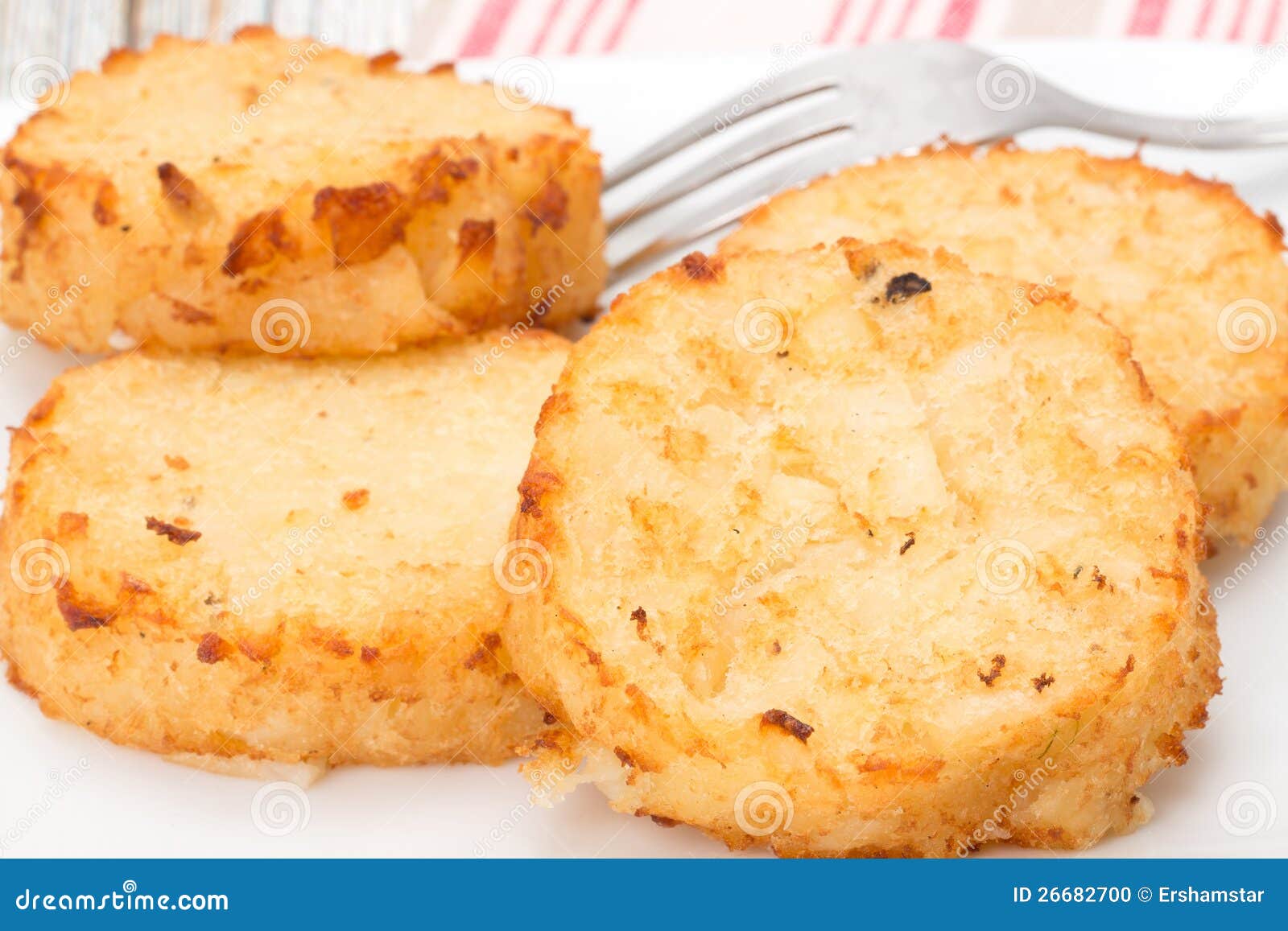 Potato Rosti cakes stock photo. Image of food, breakfast - 26682700