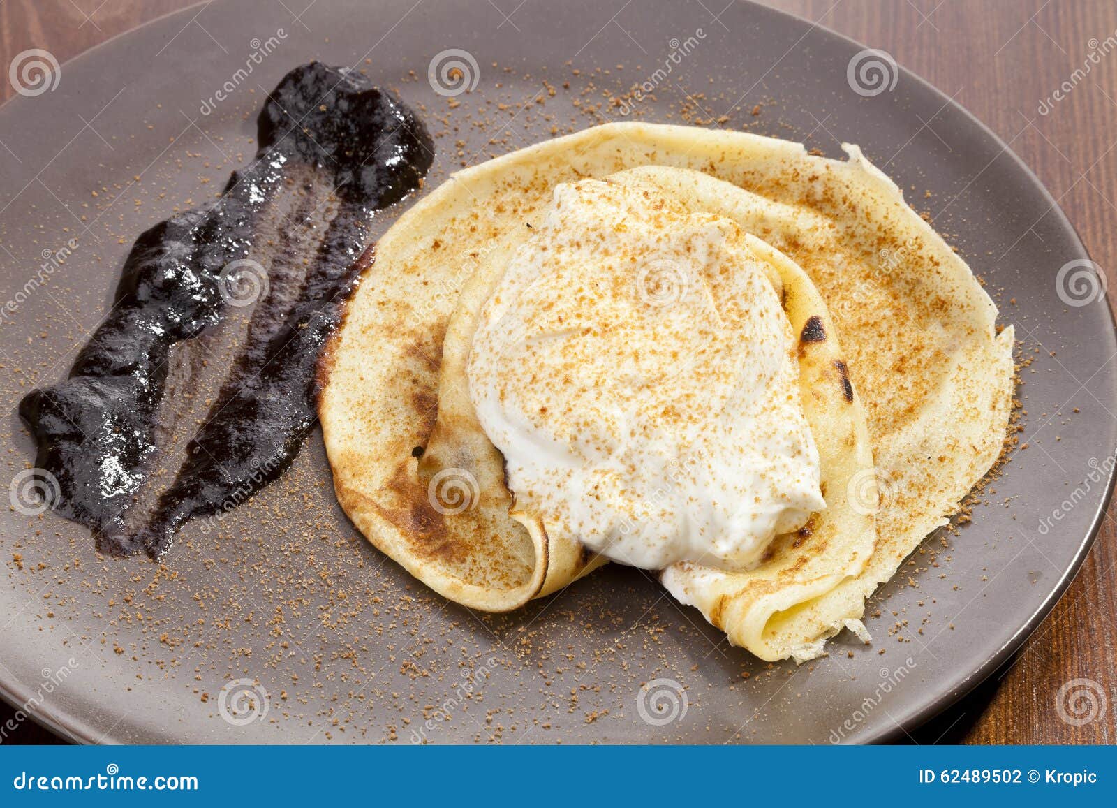Potato Roulade with Spinach, Carrot and Curry Rice Stock Photo - Image ...