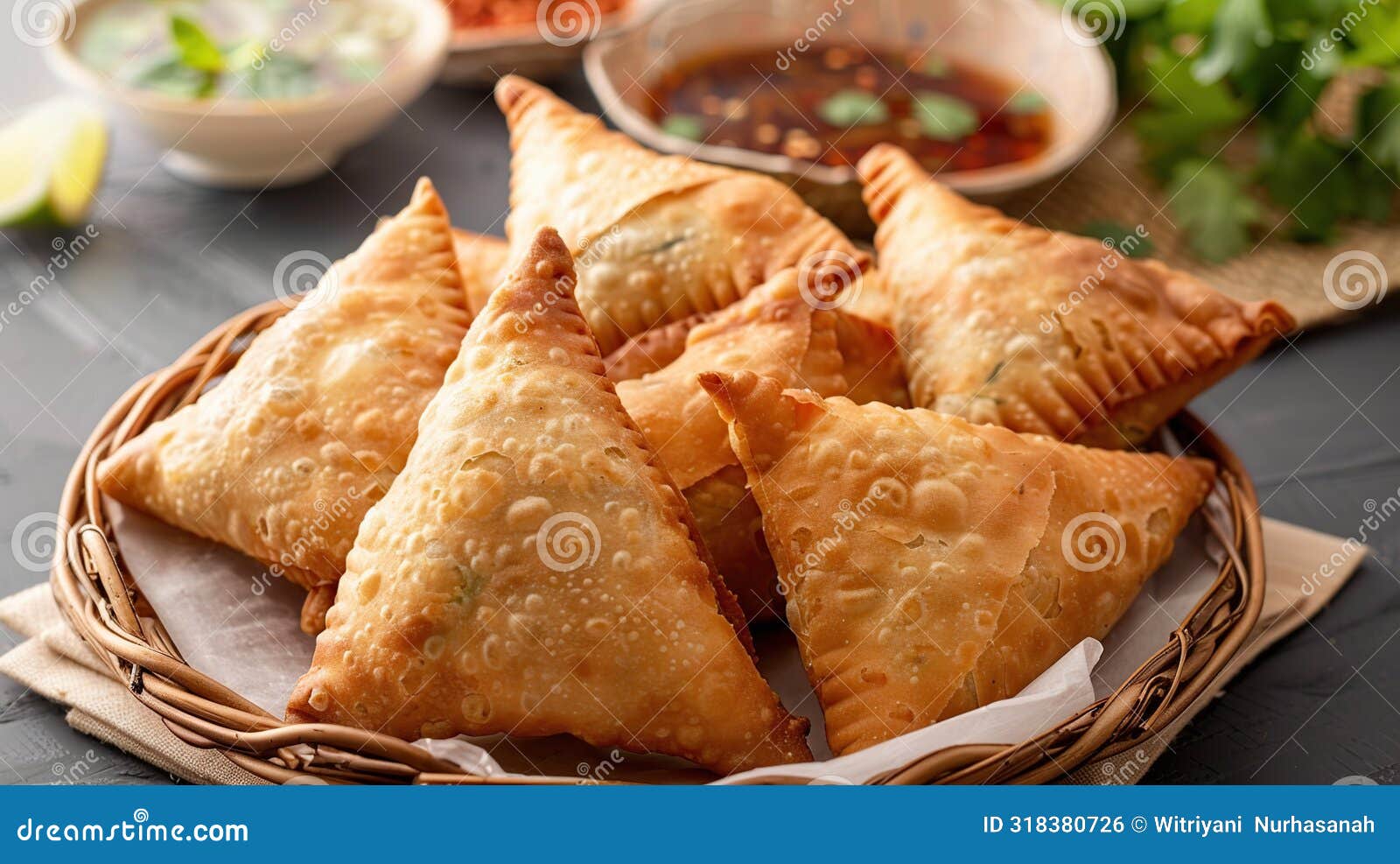 Potato Samosa Or Aloo Samosa Stock Illustration | CartoonDealer.com ...