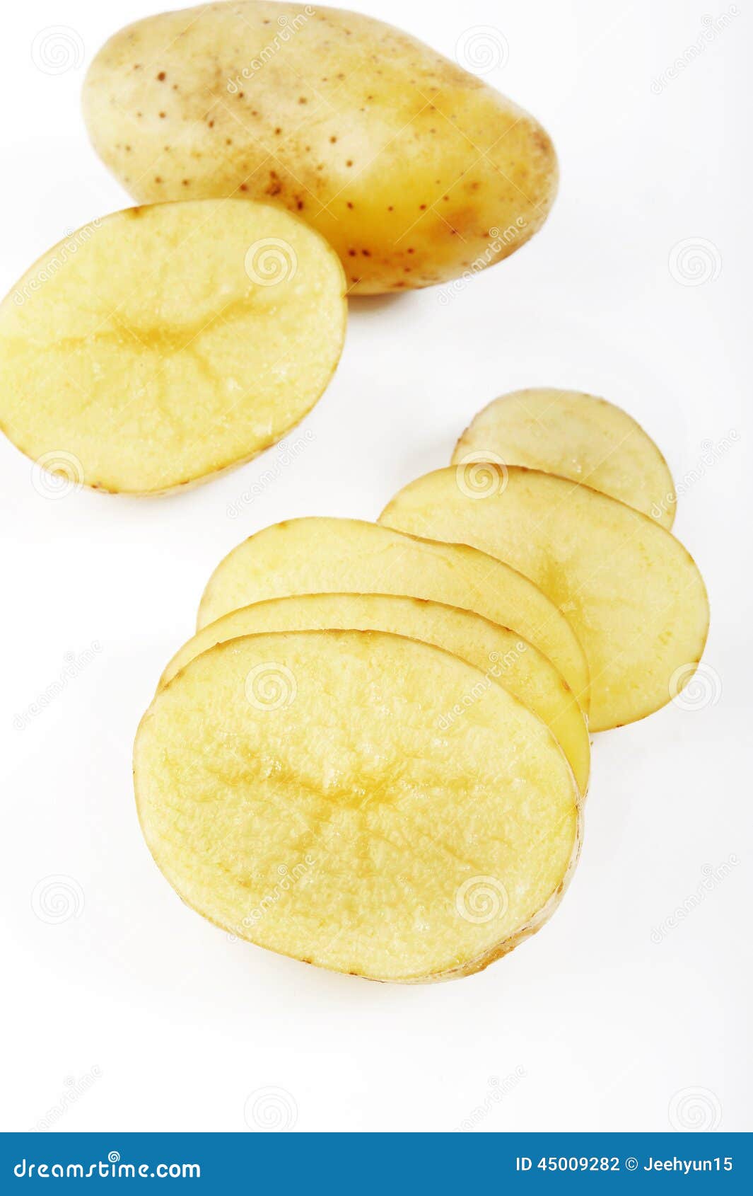 Potato slice stock photo. Image of yellow, chip, ingredient - 45009282