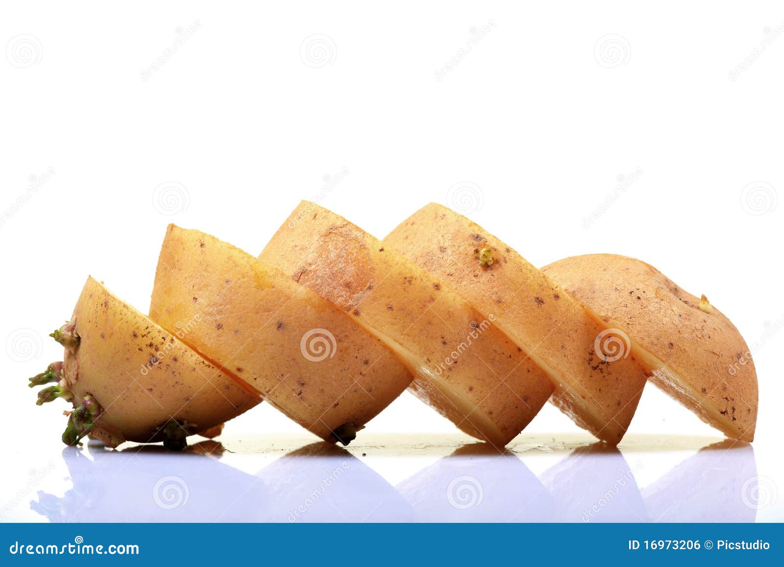 Potato slices stock photo. Image of eating, cuisine, ingredient - 16973206