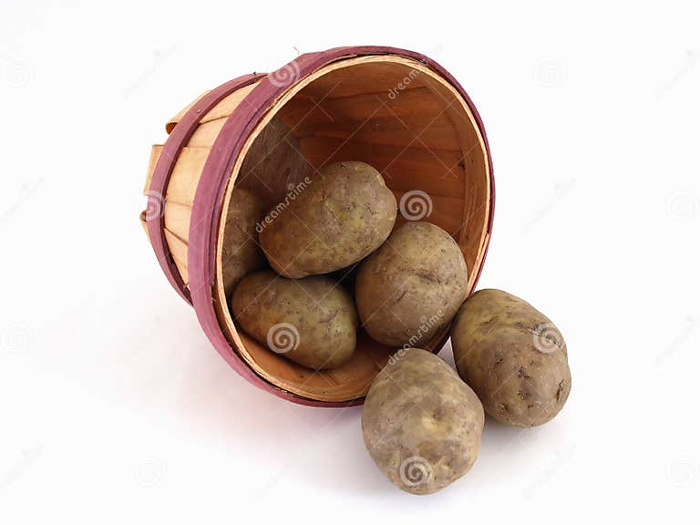 Potato Slide stock image. Image of isolated, basket, food - 6308875