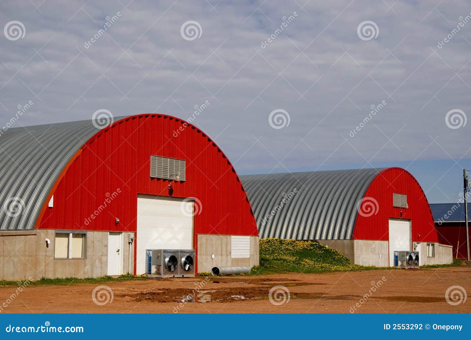Potato Storage Warehouses stock photo. Image of potato - 2553292