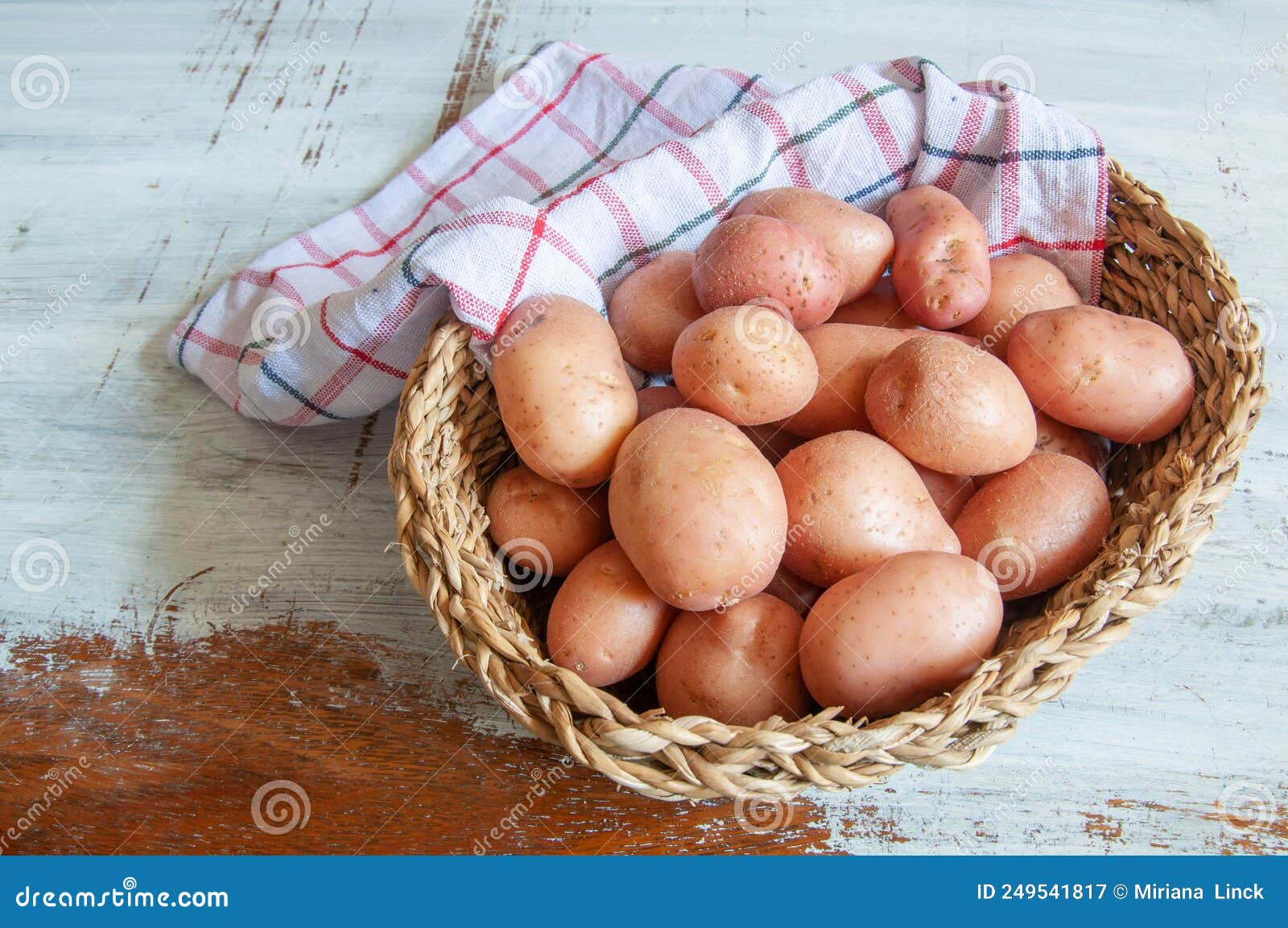 Potato on the table stock image. Image of delicious - 249541817