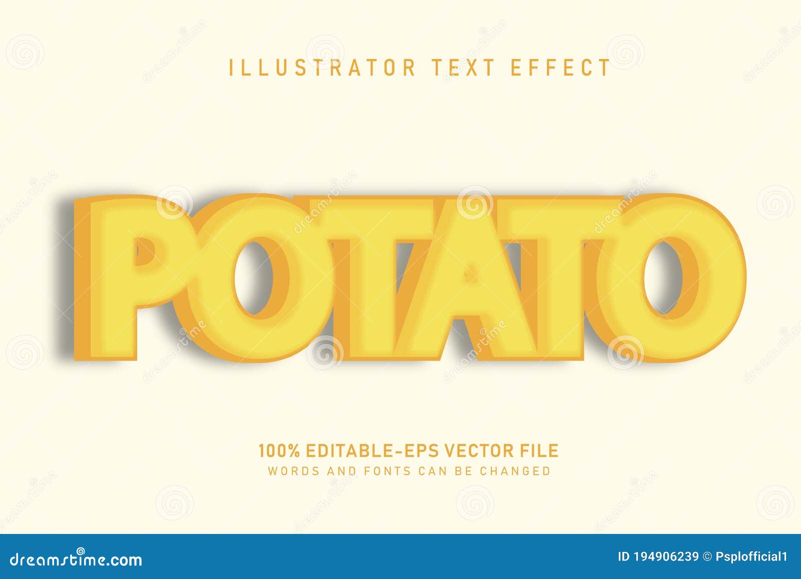 Potato Letter Cartoon Vector | CartoonDealer.com #56434819