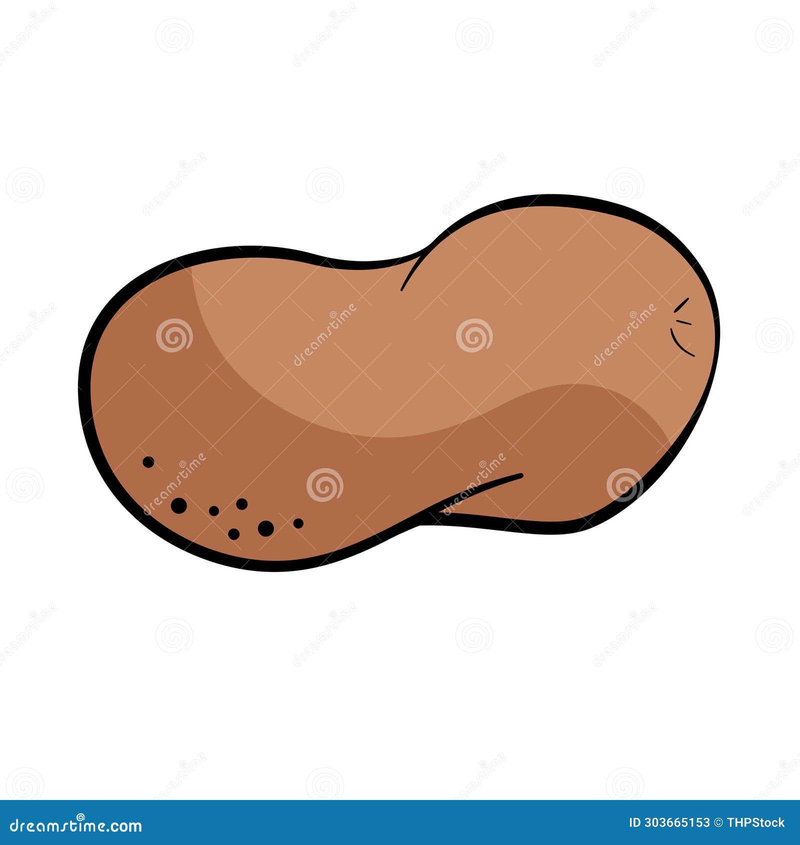 Potato Vector Graphic stock illustration. Illustration of starch ...