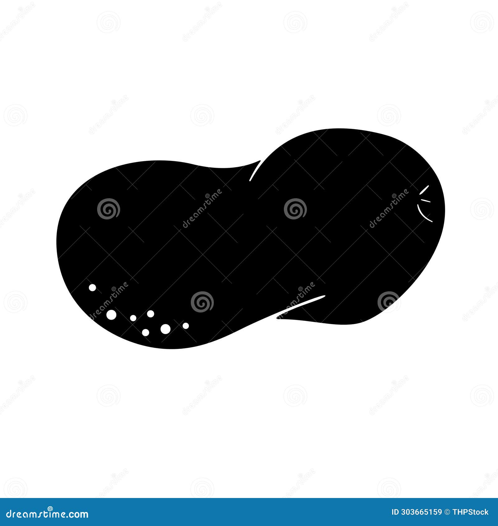 Potato Vector Graphic stock vector. Illustration of potato - 303665159