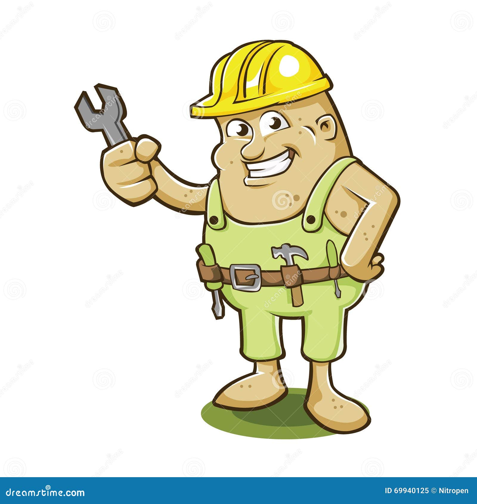 Worker Cartoon | CartoonDealer.com #23762229