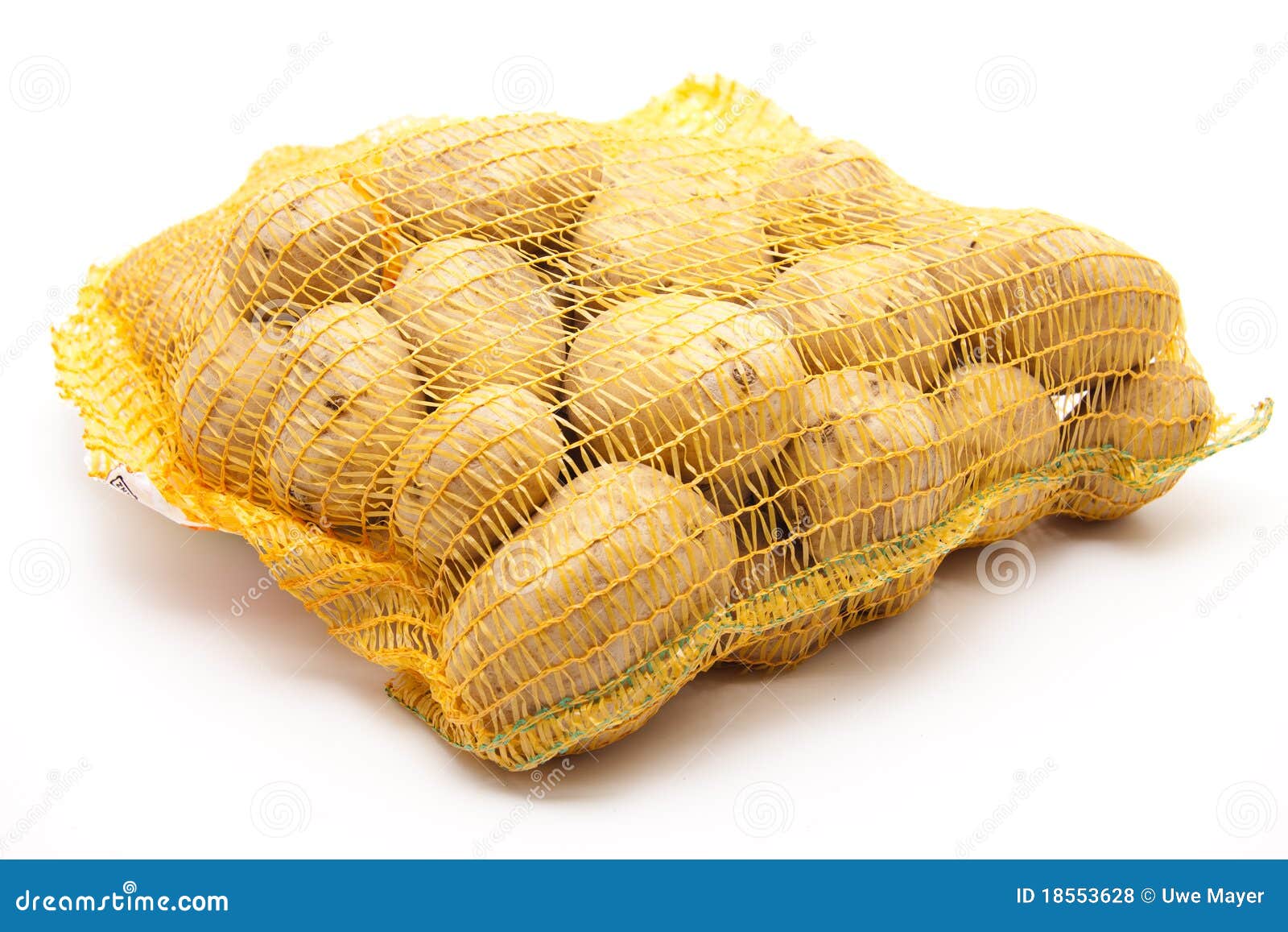 Potatoes in the net stock photo. Image of food, potatoes - 18553628