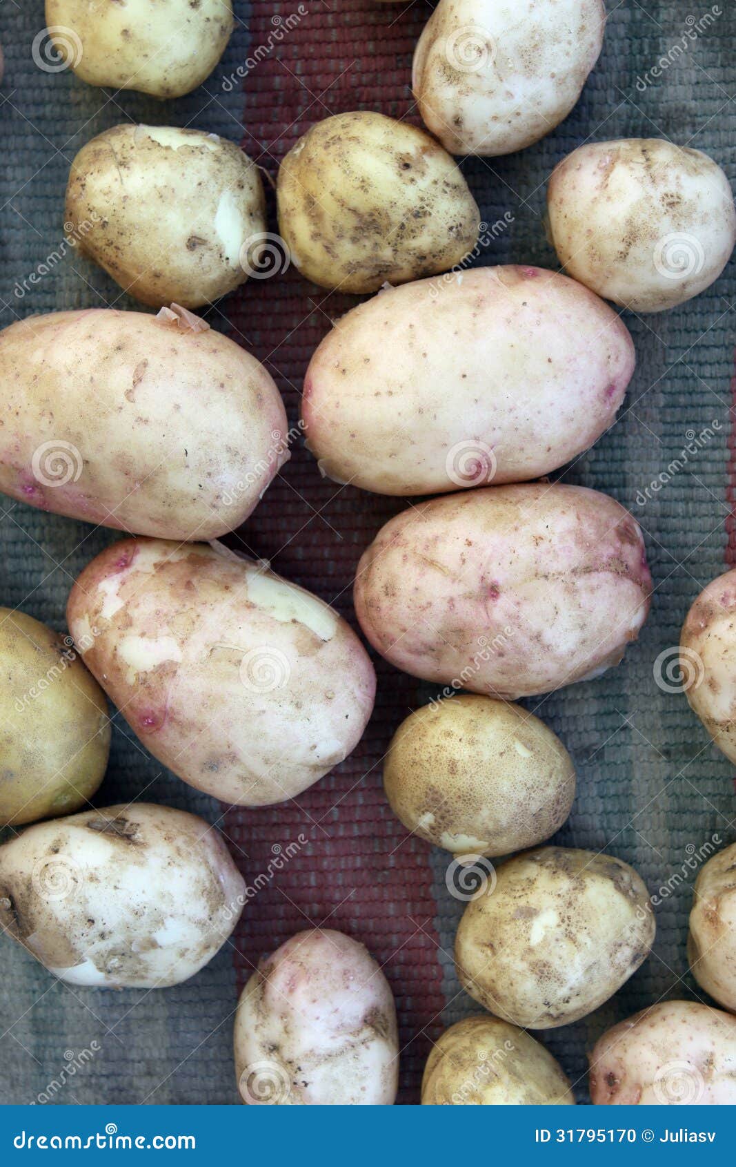 Potatoes Raw Vegetables Food Stock Photo - Image of full, edible: 31795170