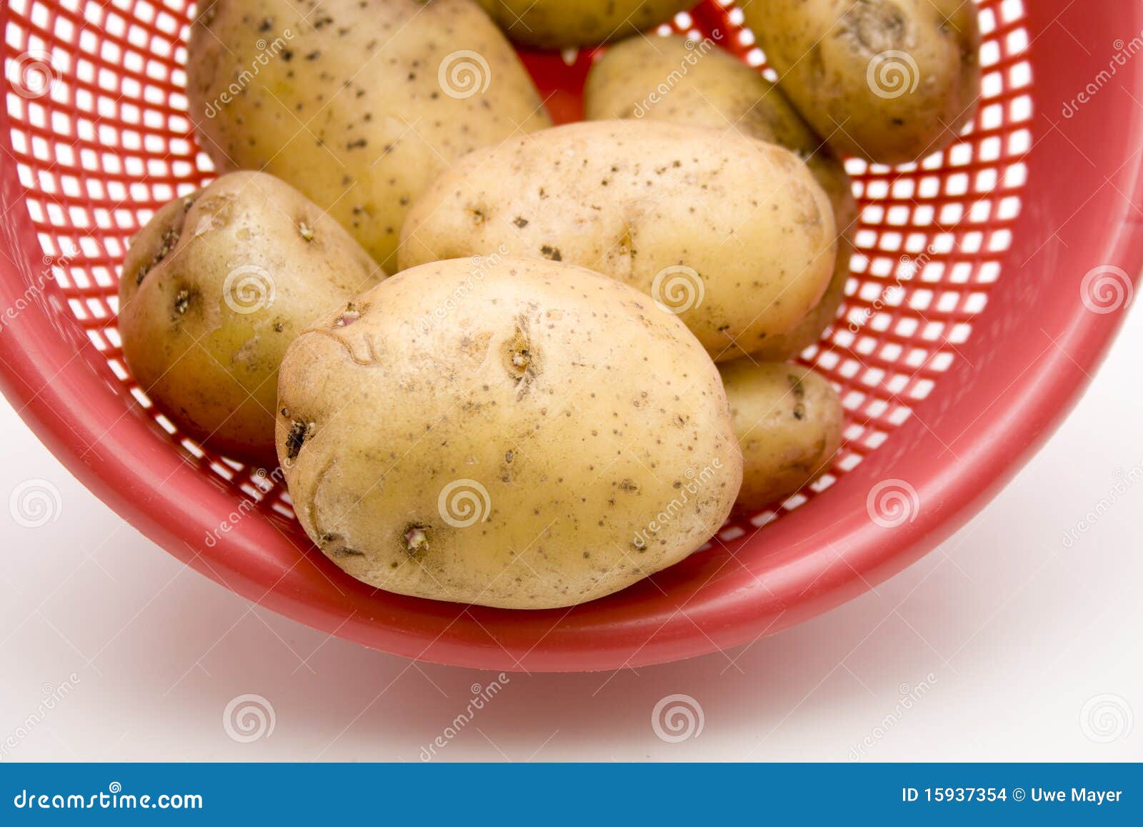 Potatoes with sieve stock photo. Image of potato, potatoes - 15937354