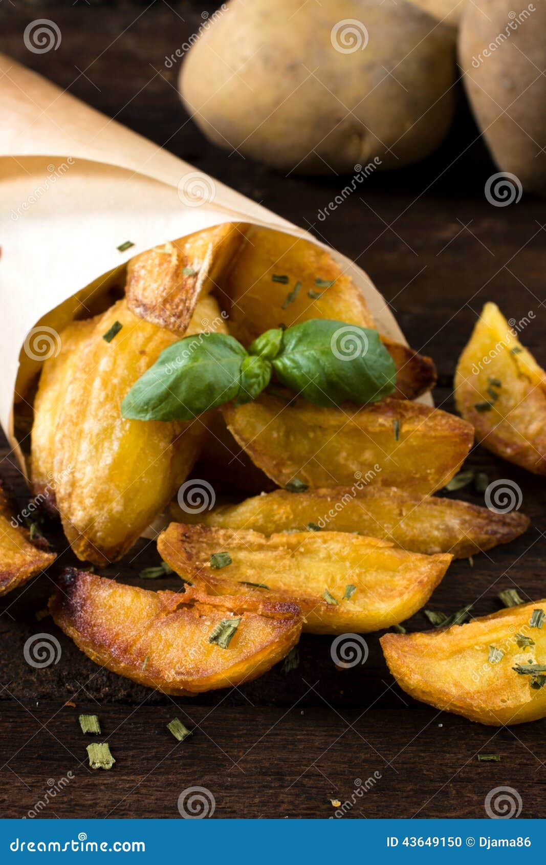 Potatoes on the table stock photo. Image of calories - 43649150