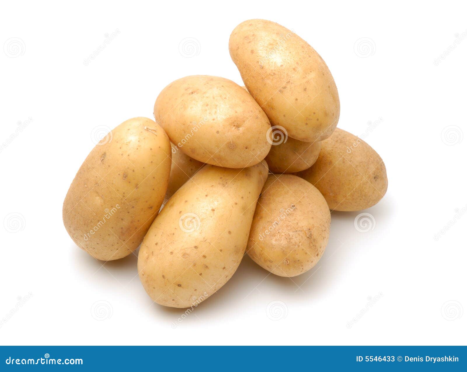 Potatos imagen de archivo. Imagen de cosecha, cubo, carbohidrato - 5546433