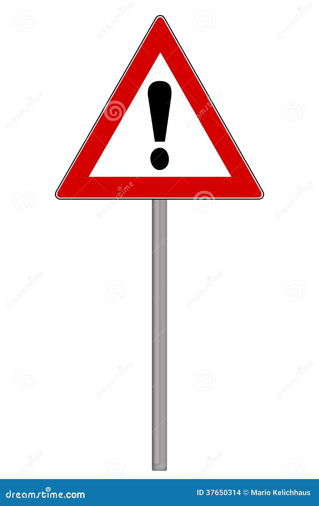 Poteau de signalisation illustration stock. Illustration du repère ...