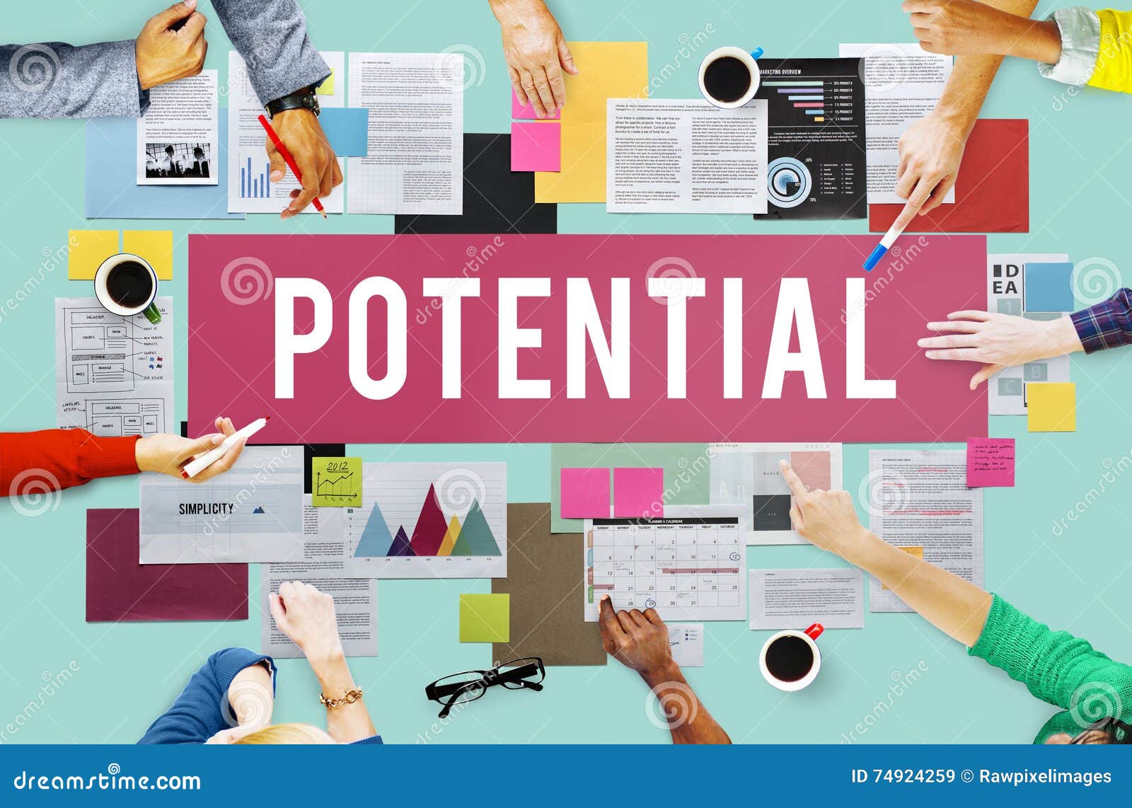 Potential Ability Capacity Opportunity Success Concept Stock Image ...